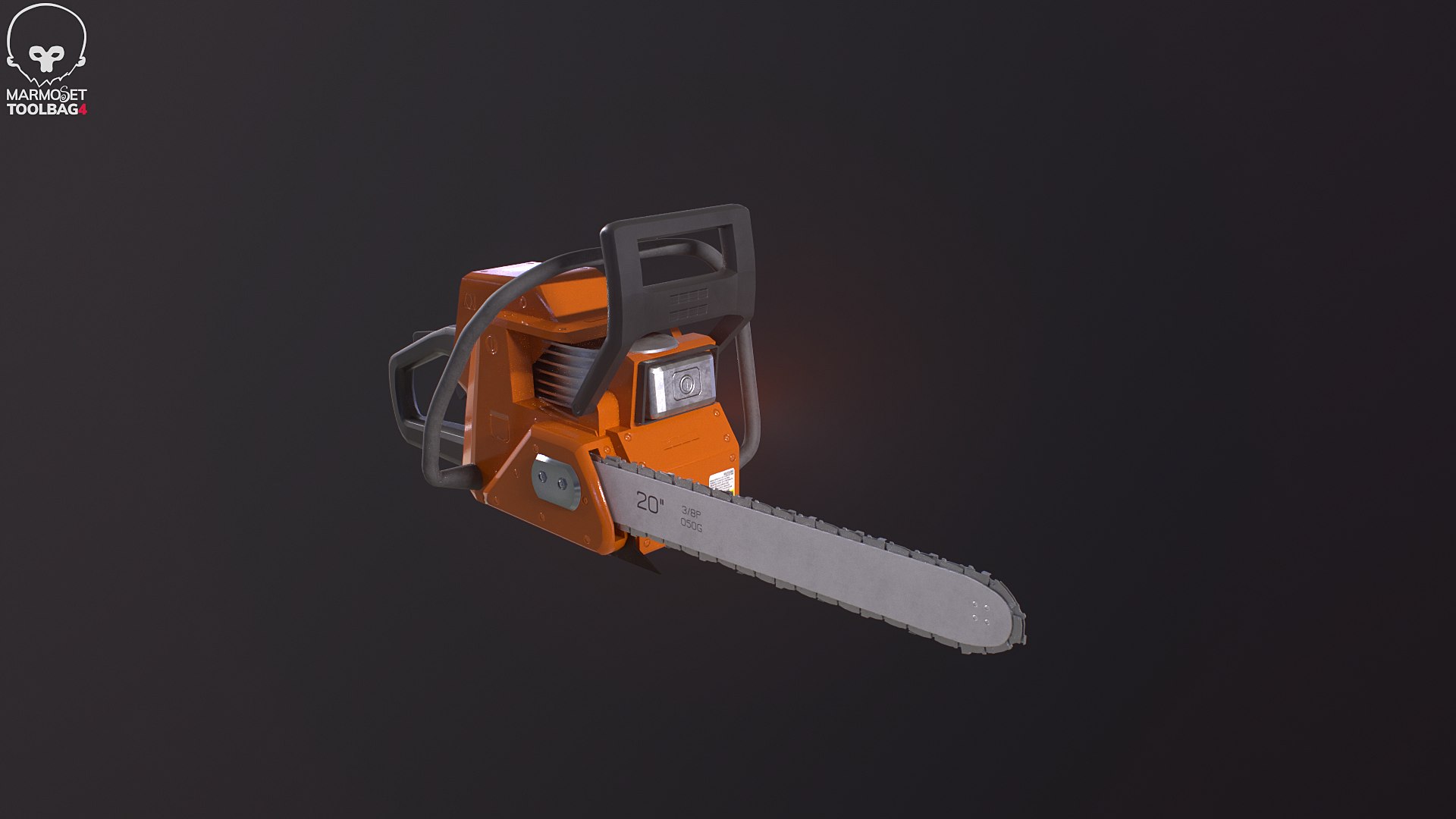 Generic Modern Gas Chainsaw 3D - TurboSquid 2128650