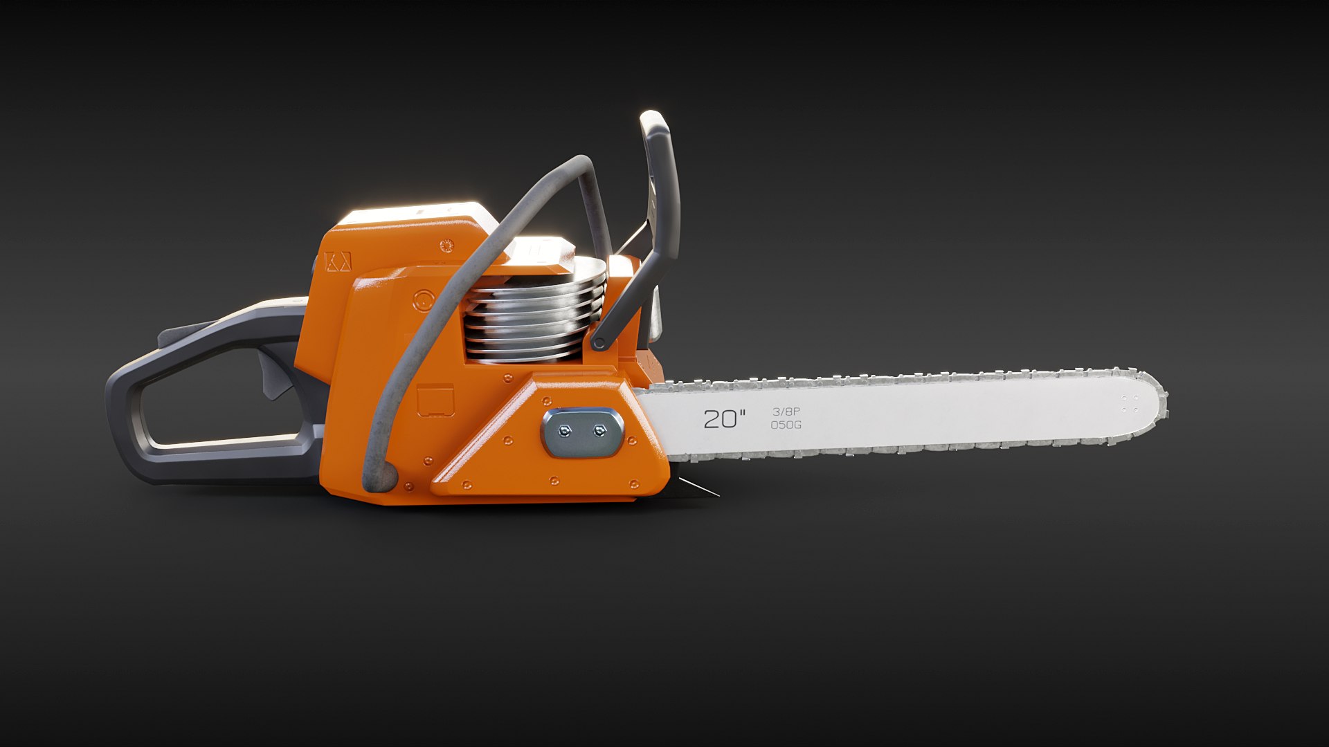 Generic Modern Gas Chainsaw 3D - TurboSquid 2128650