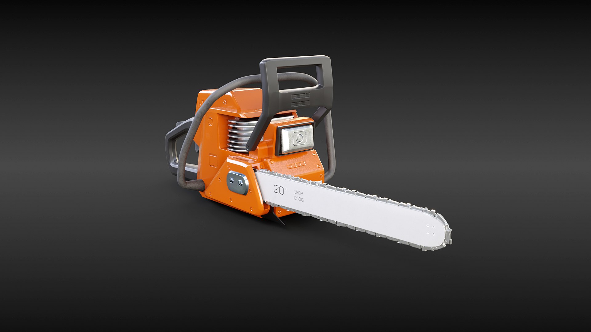 Generic Modern Gas Chainsaw 3D - TurboSquid 2128650