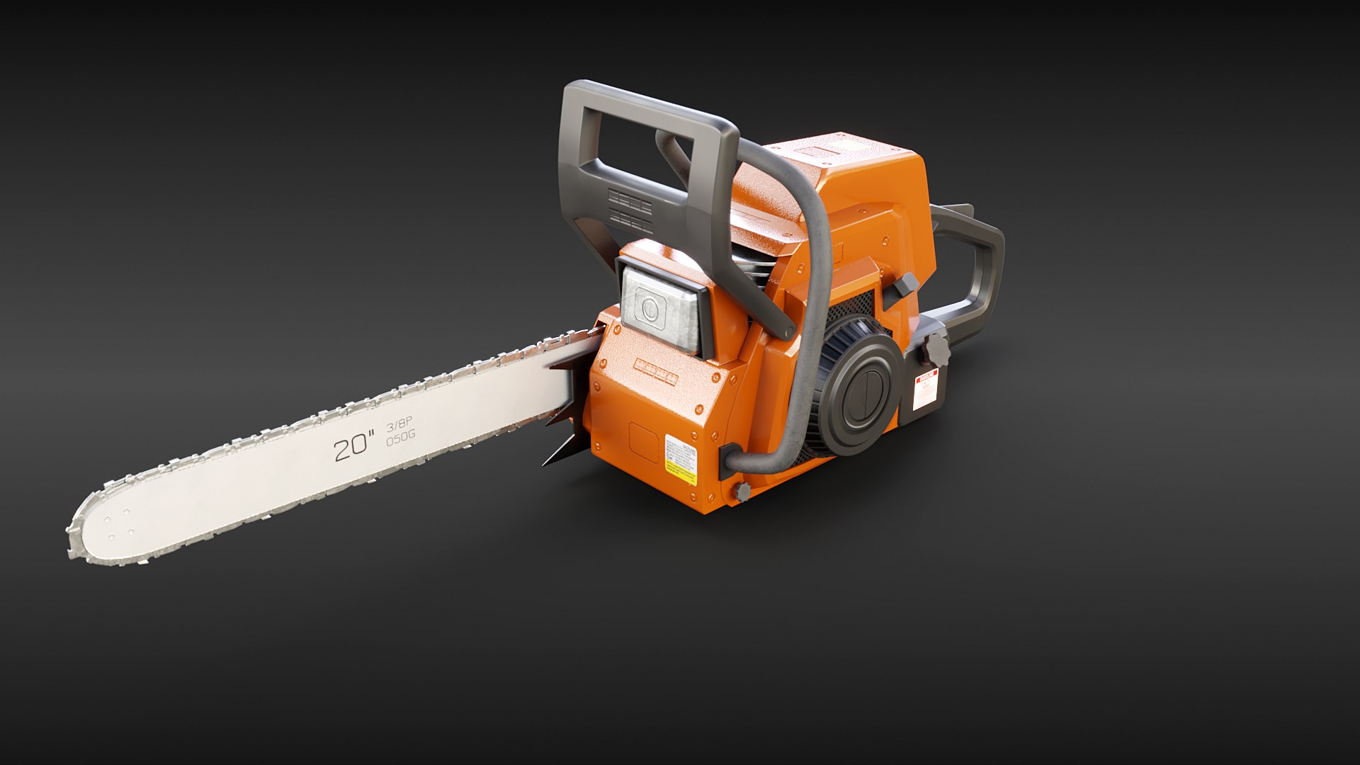 Generic Modern Gas Chainsaw 3D - TurboSquid 2128650