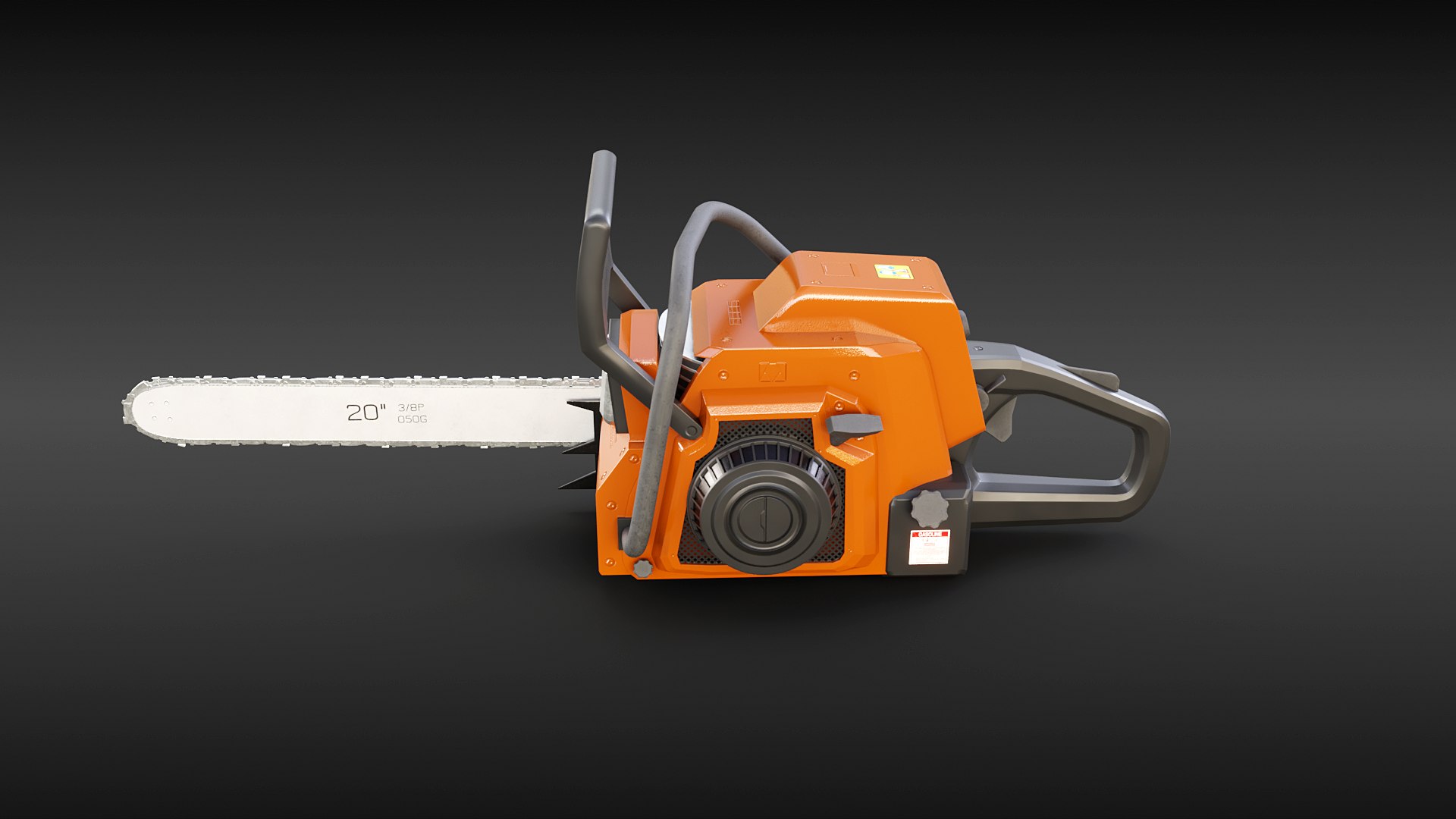 Generic Modern Gas Chainsaw 3D - TurboSquid 2128650