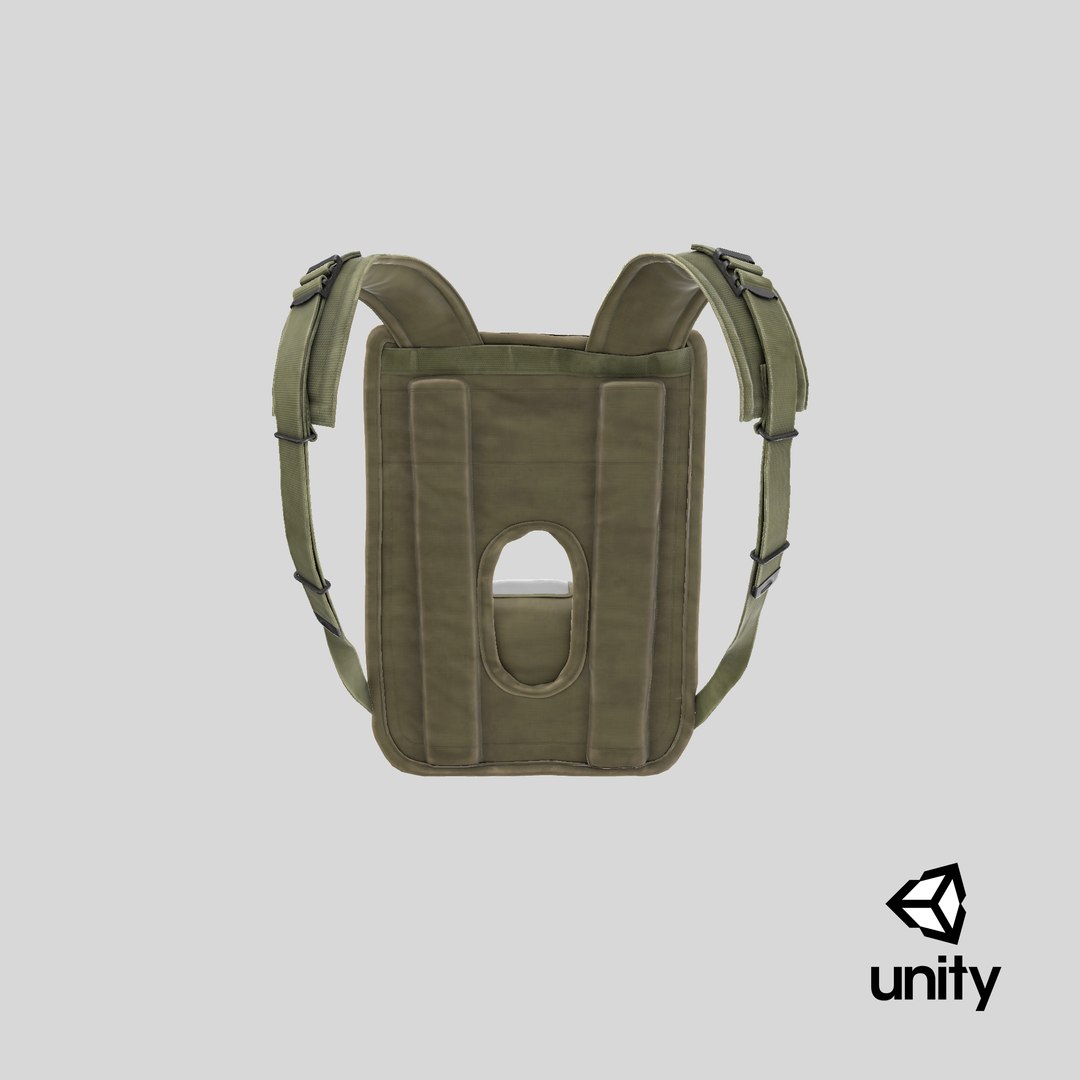 Prc radio pack worn 3D model - TurboSquid 1174409