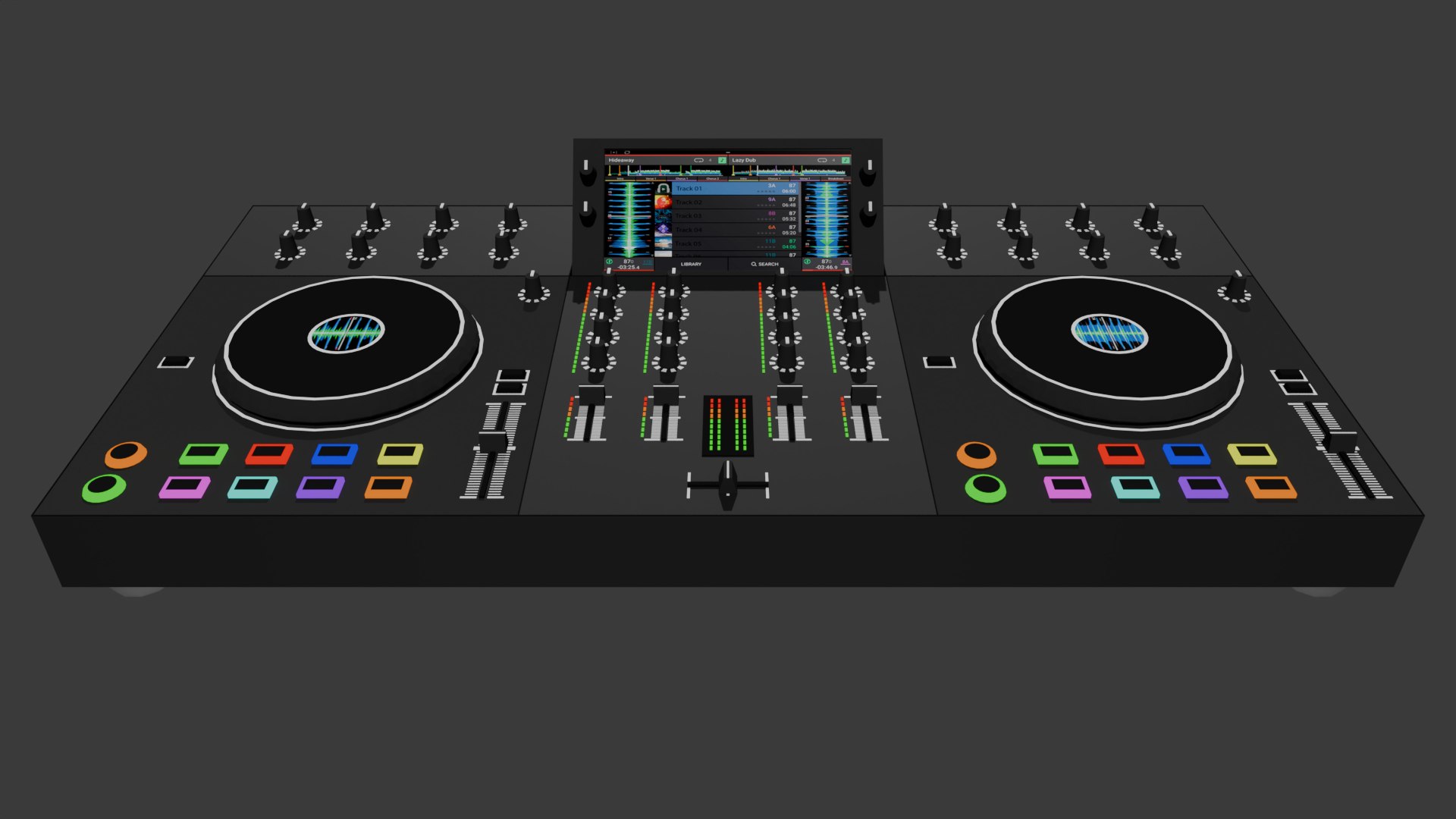 3D Setup Dj Controler - TurboSquid 2228656