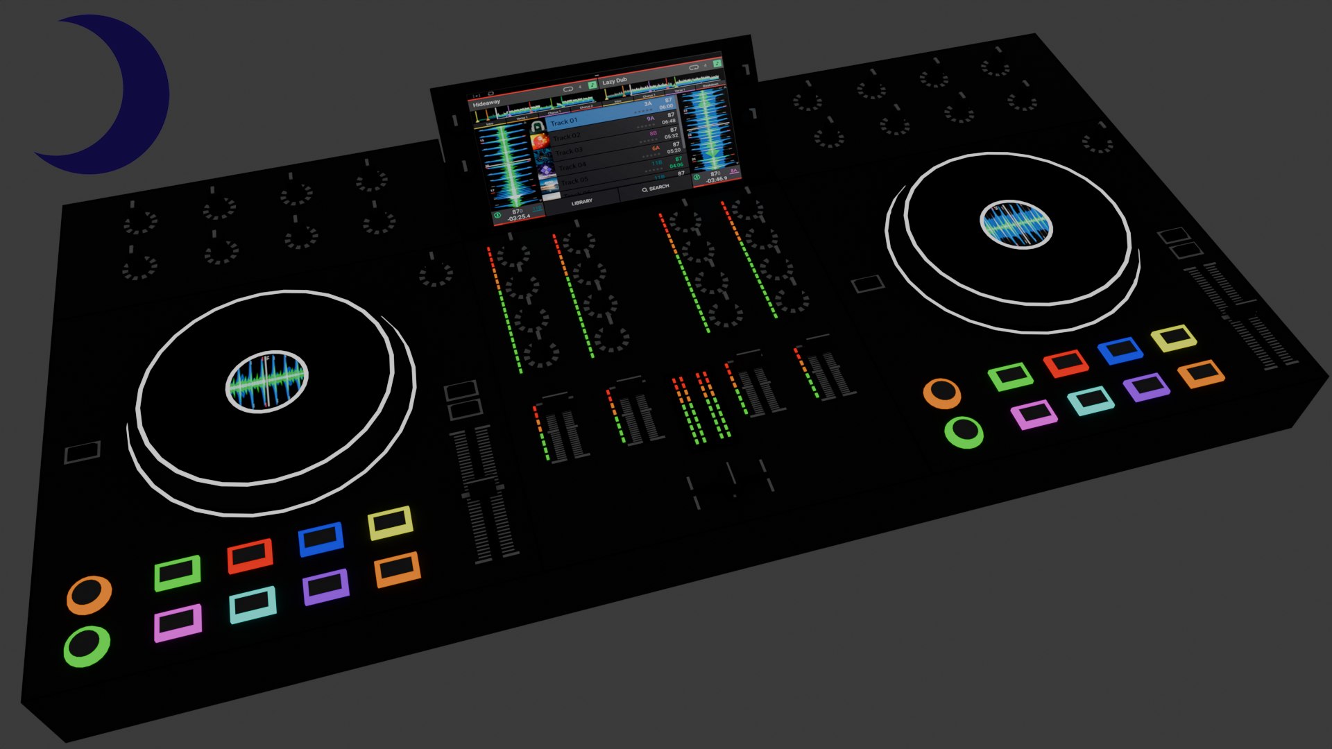 3D Setup Dj Controler - TurboSquid 2228656