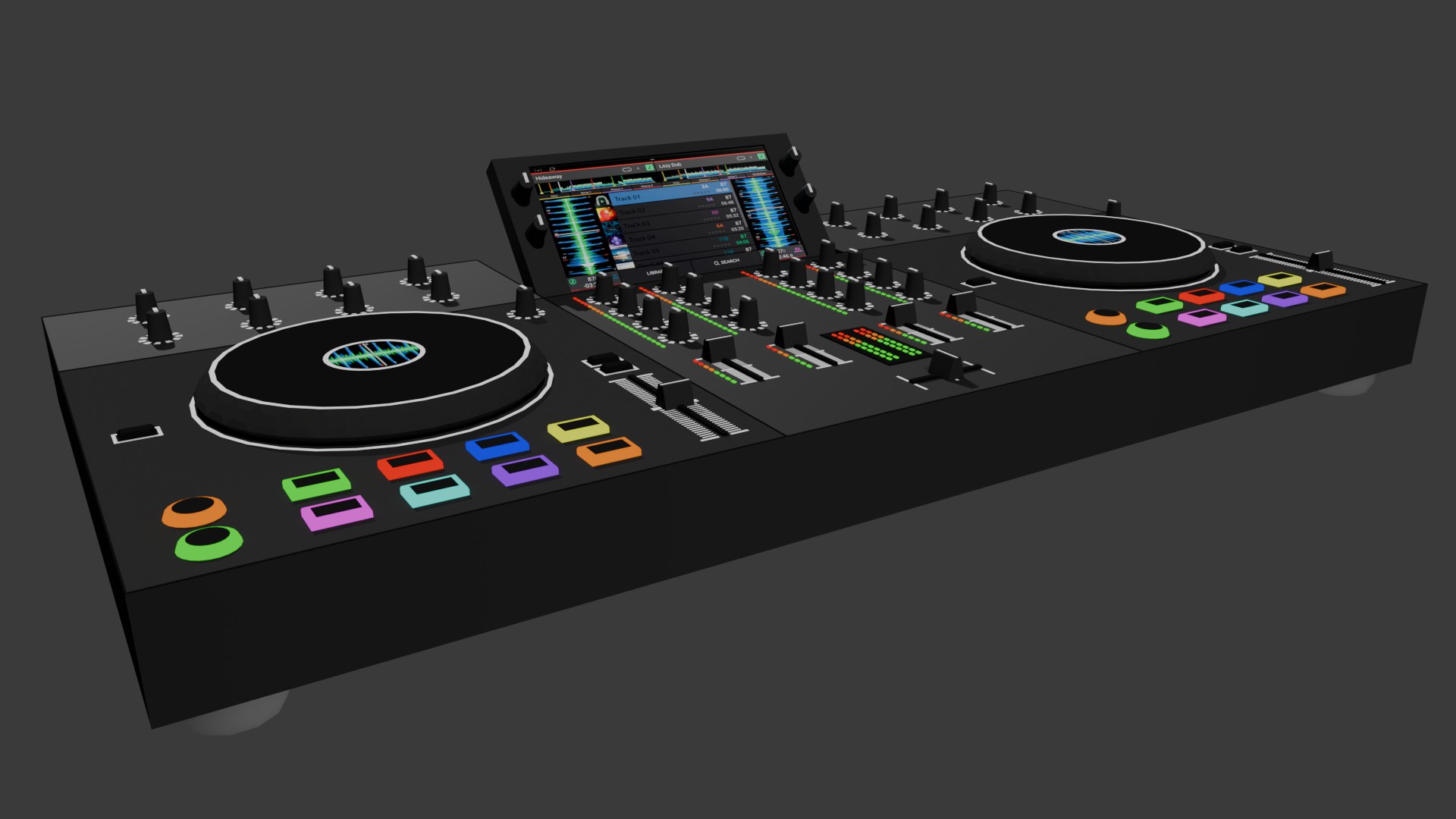 3D Setup Dj Controler - TurboSquid 2228656