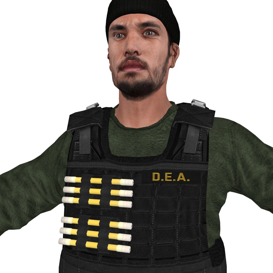 Dea Agent 3d Obj