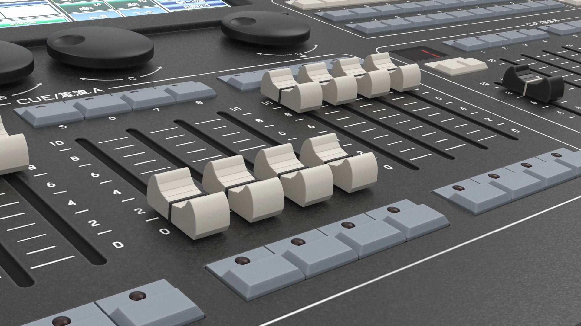 3D Code Master Light Controller Turned On Model - TurboSquid 2203315