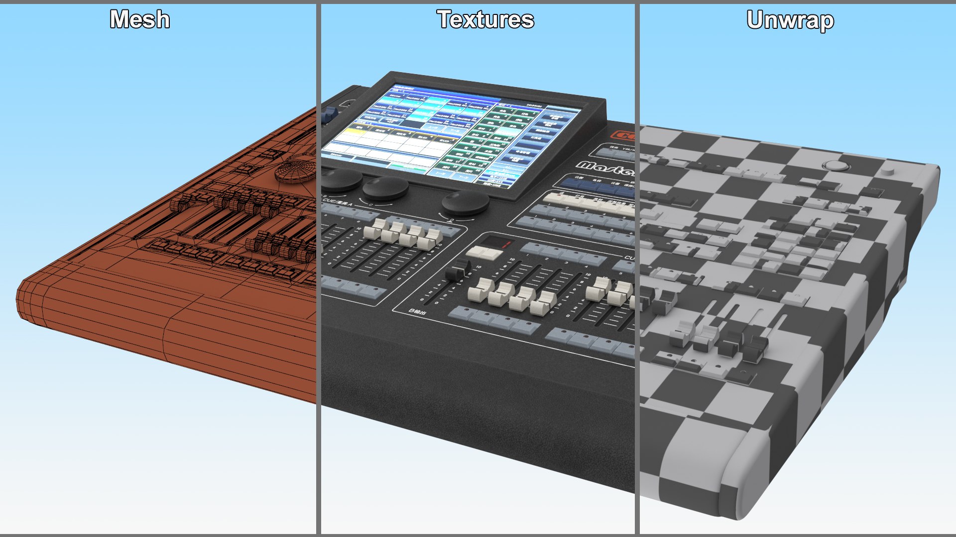 3D Code Master Light Controller Turned On Model - TurboSquid 2203315