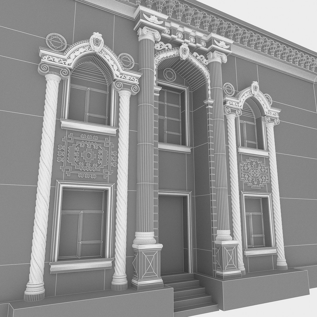 3D University Building - TurboSquid 1454154