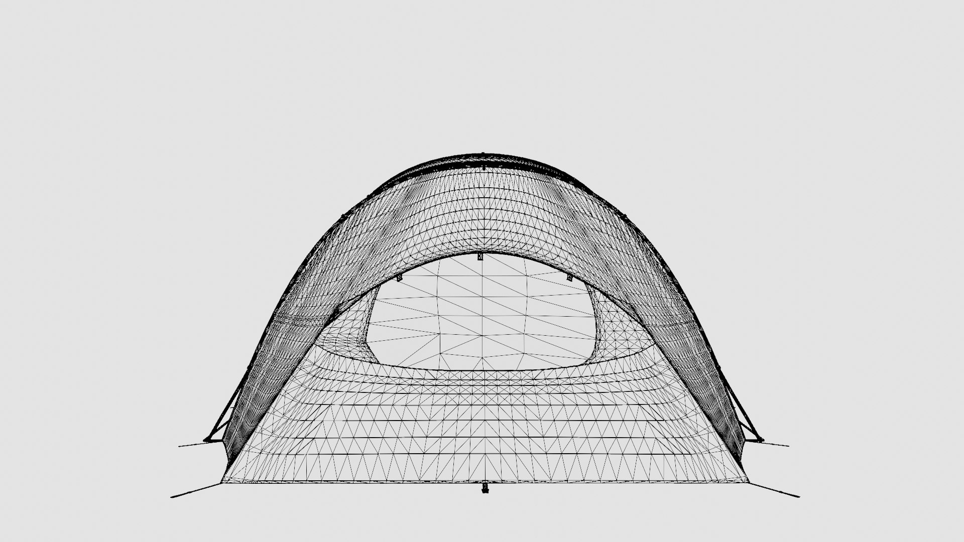 Camping Tent Model - TurboSquid 2342455