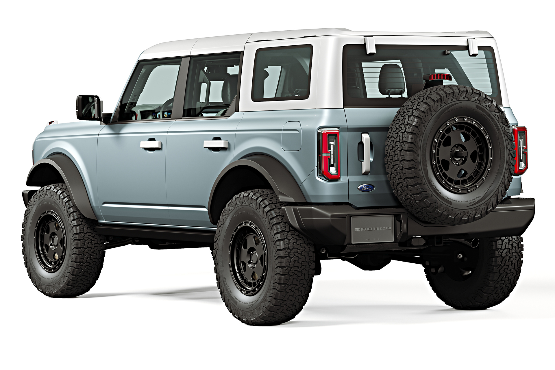 Koncepcyjny 4-drzwiowy Ford Bronco 2021 Model 3D - TurboSquid 1927907