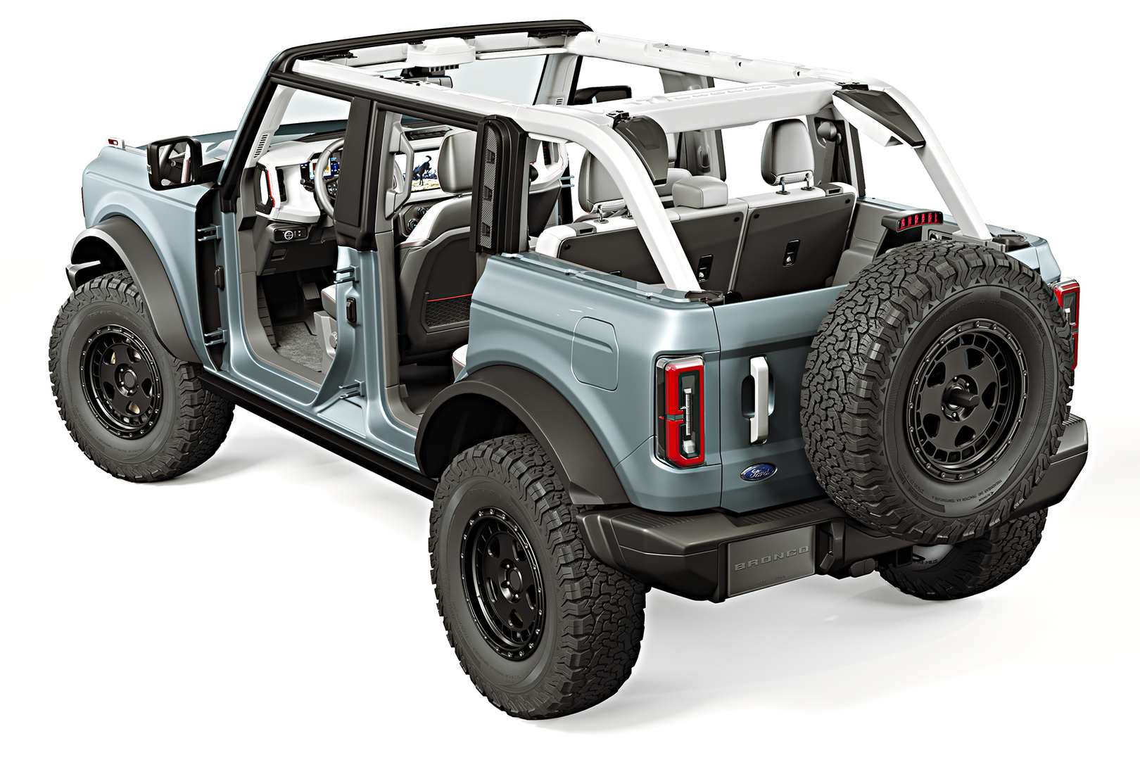 Koncepcyjny 4-drzwiowy Ford Bronco 2021 Model 3D - TurboSquid 1927907