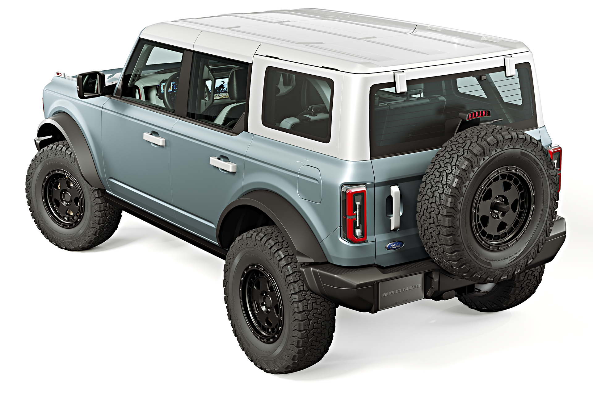 Koncepcyjny 4-drzwiowy Ford Bronco 2021 Model 3D - TurboSquid 1927907