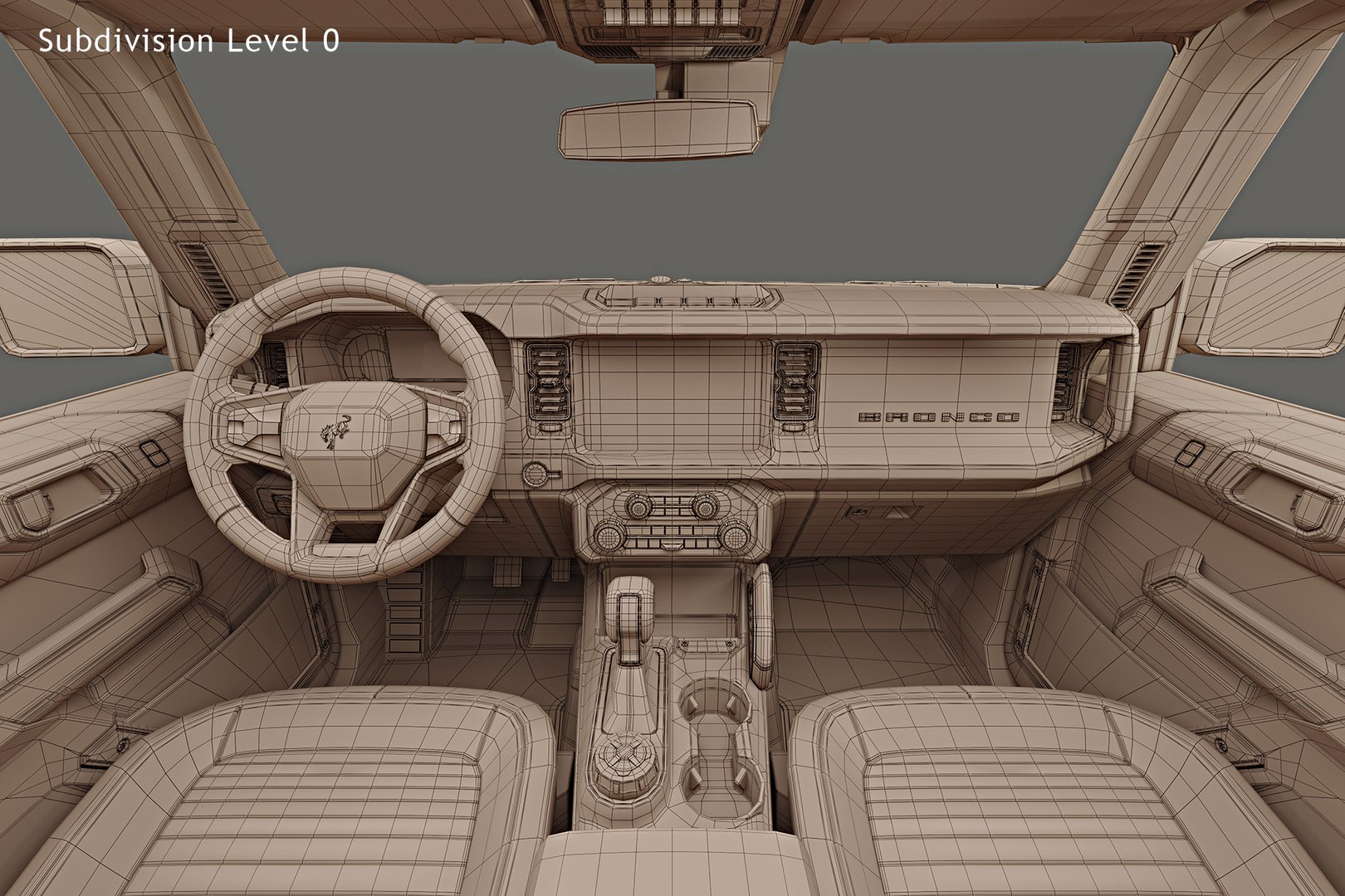 2021 Ford Bronco 4-Door 3D model - TurboSquid 1927907