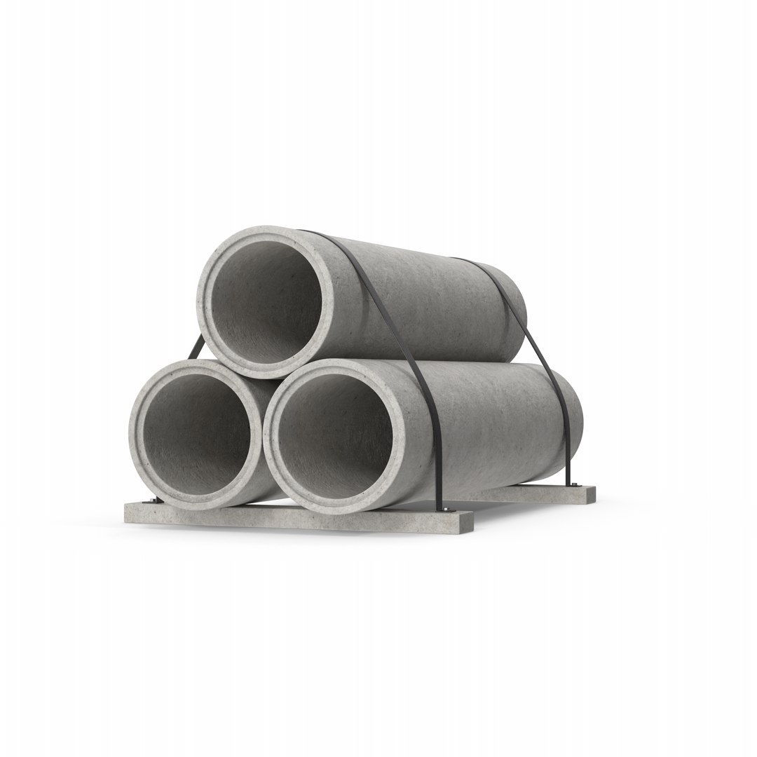 3D Model Concrete Building Materials Collection - TurboSquid 2027309