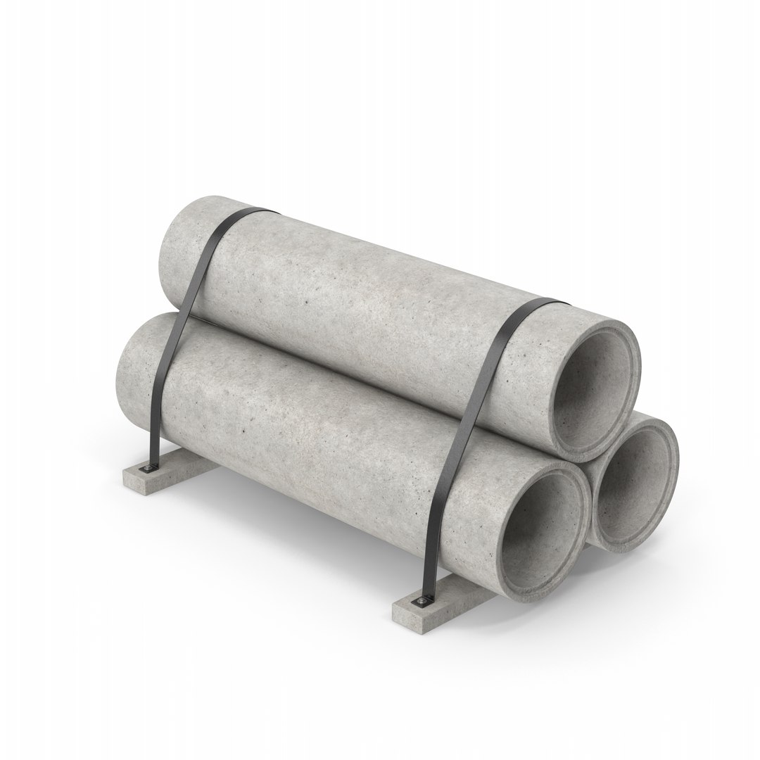 3D Model Concrete Building Materials Collection - TurboSquid 2027309