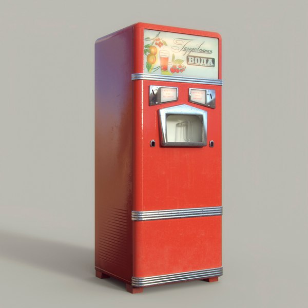 Soda Machine 3D Models for Download | TurboSquid