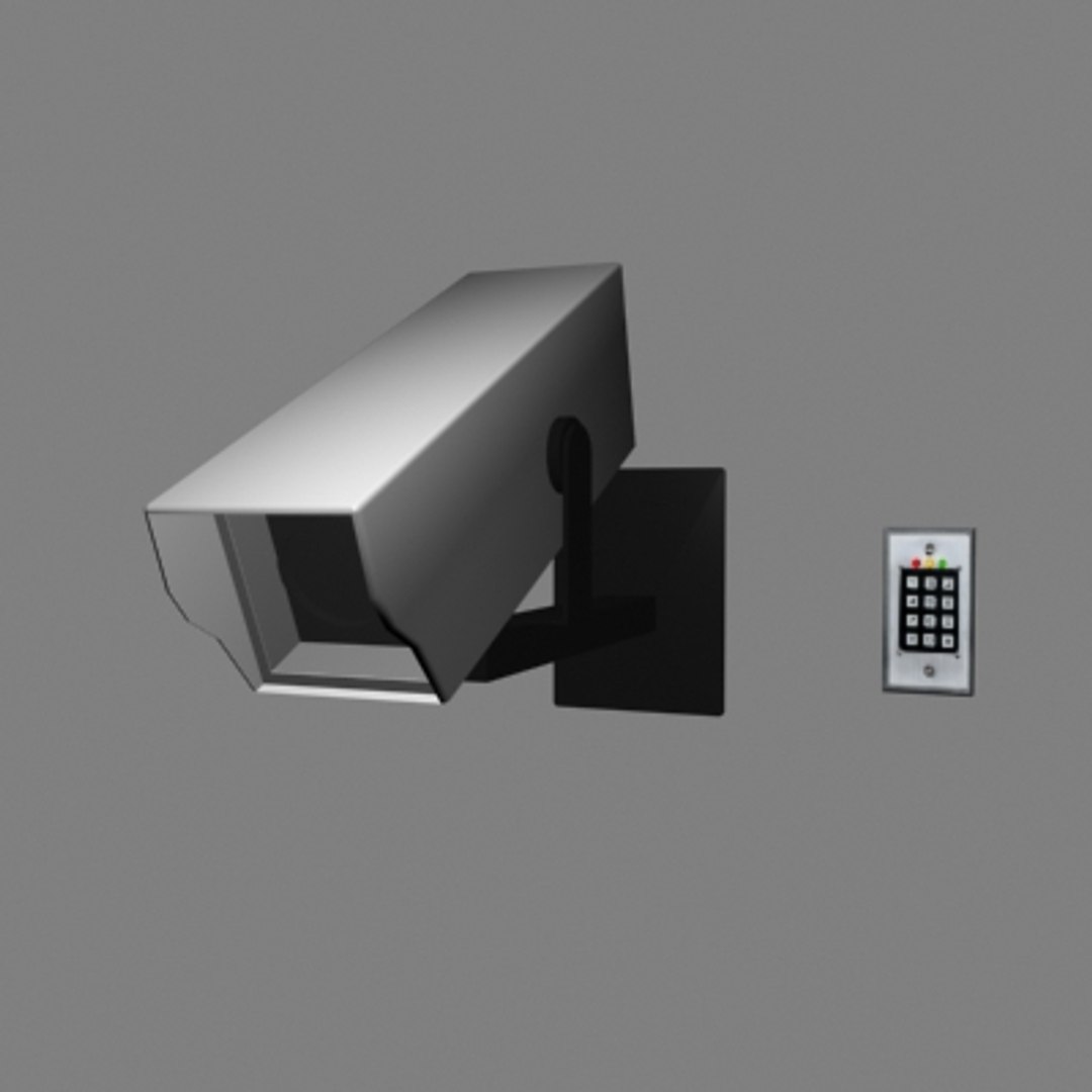 3ds Max Security Camera