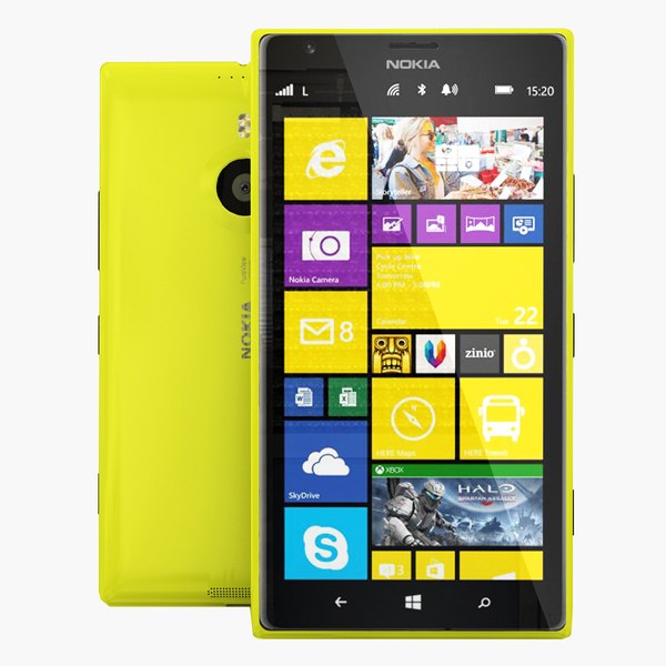 3d obj nokia 520 1520