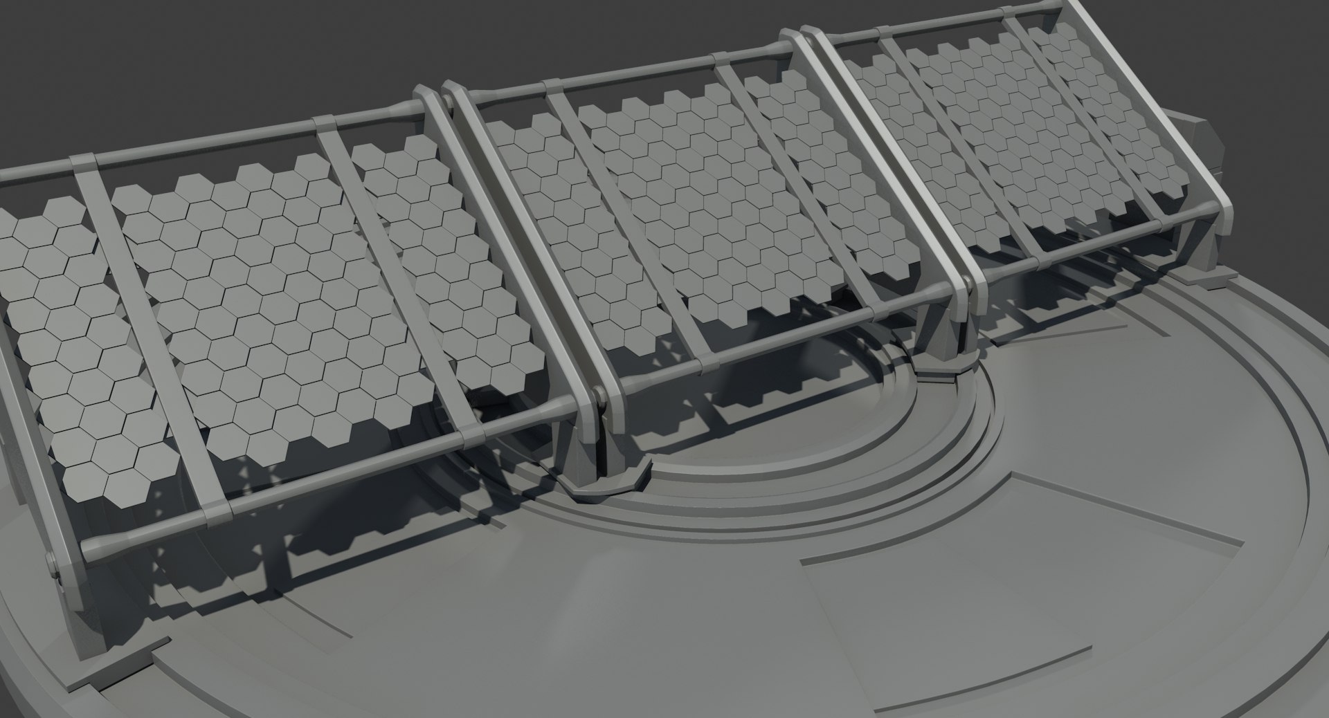 3D Sci-fi Solar Panel - TurboSquid 1247707