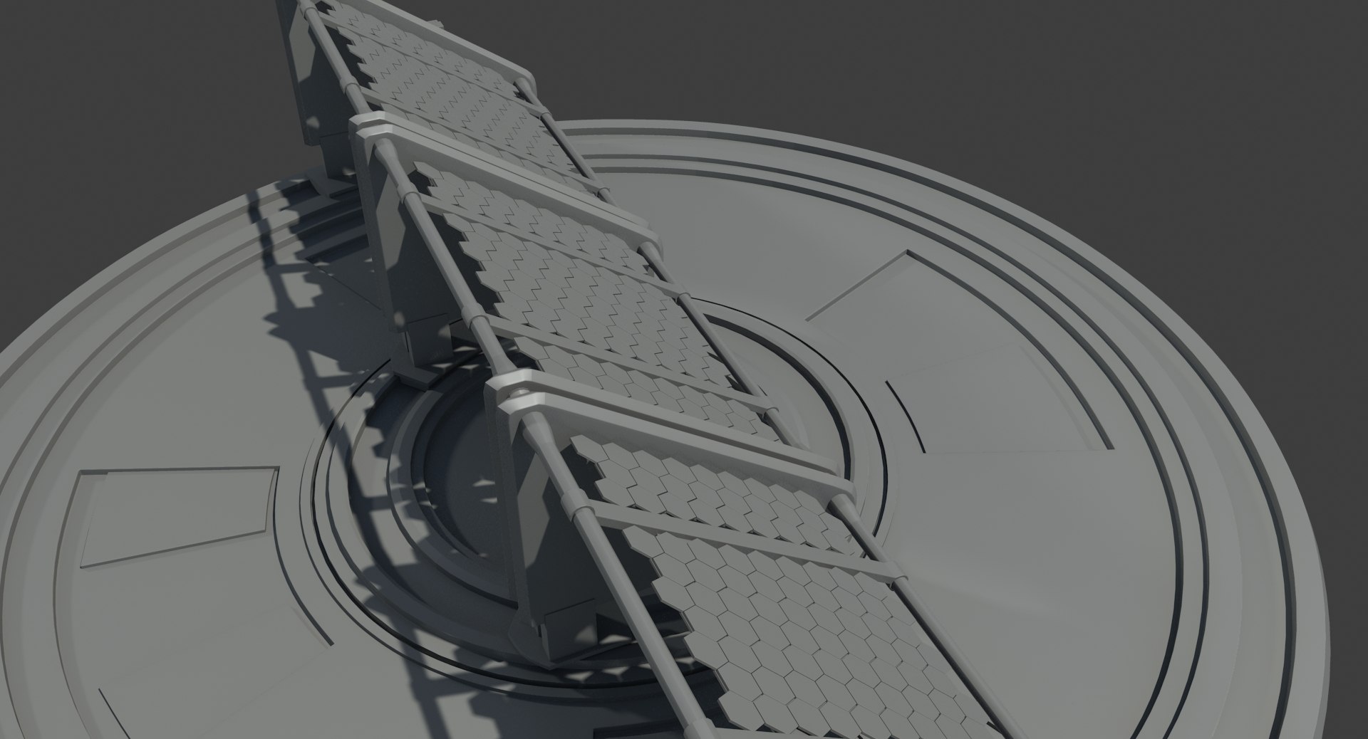 3D Sci-fi Solar Panel - TurboSquid 1247707