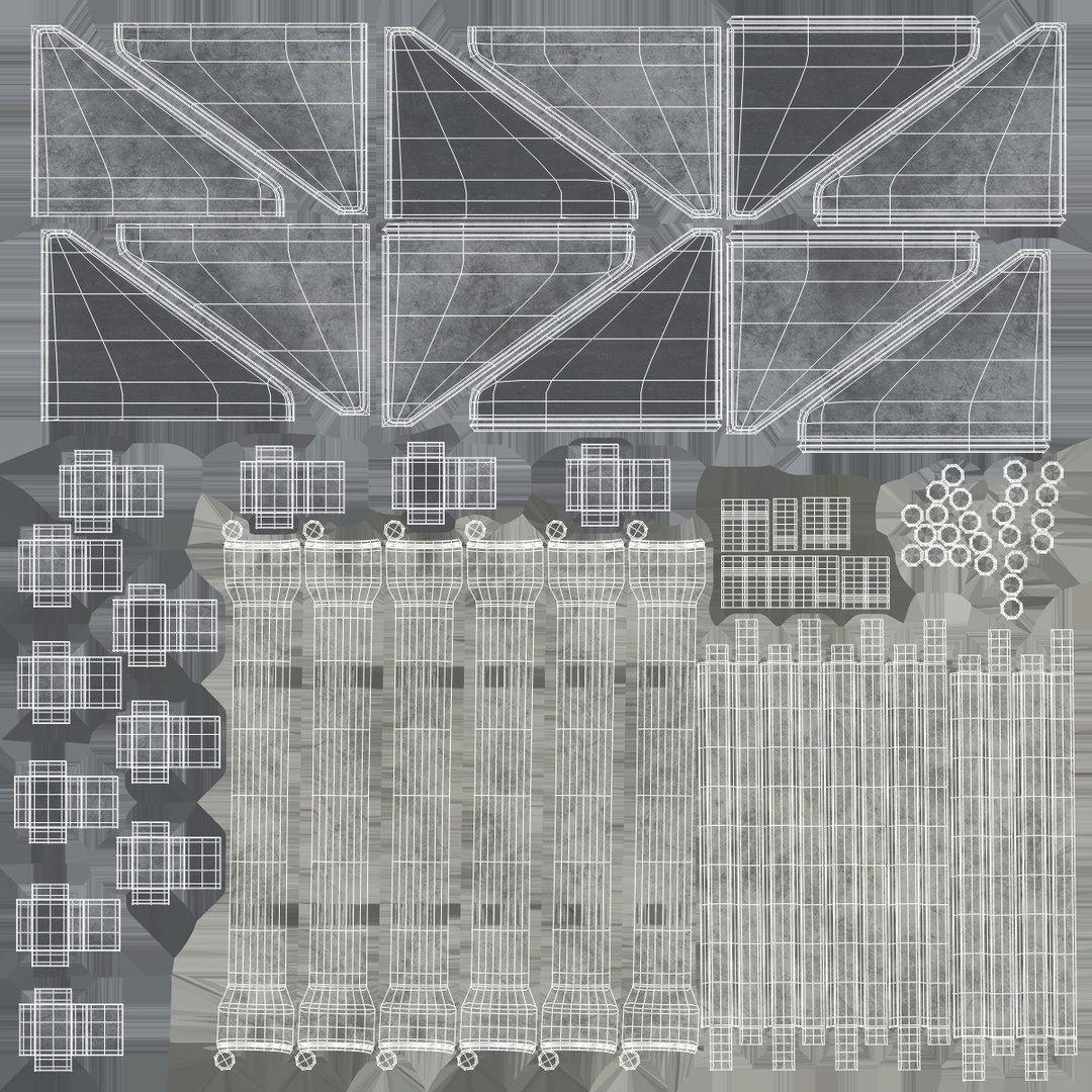 3D Sci-fi Solar Panel - TurboSquid 1247707