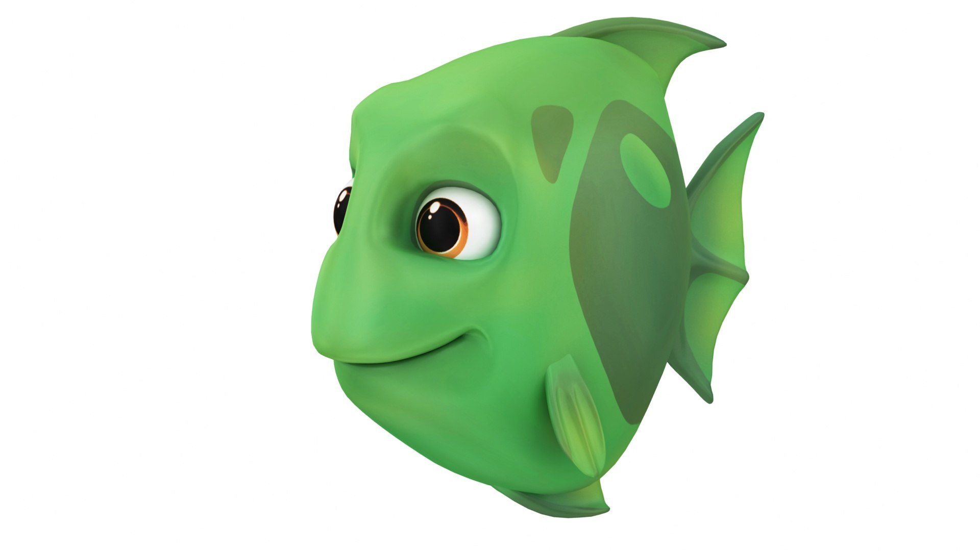 Cartoon Small Fish Collection 3 3D - TurboSquid 2072726