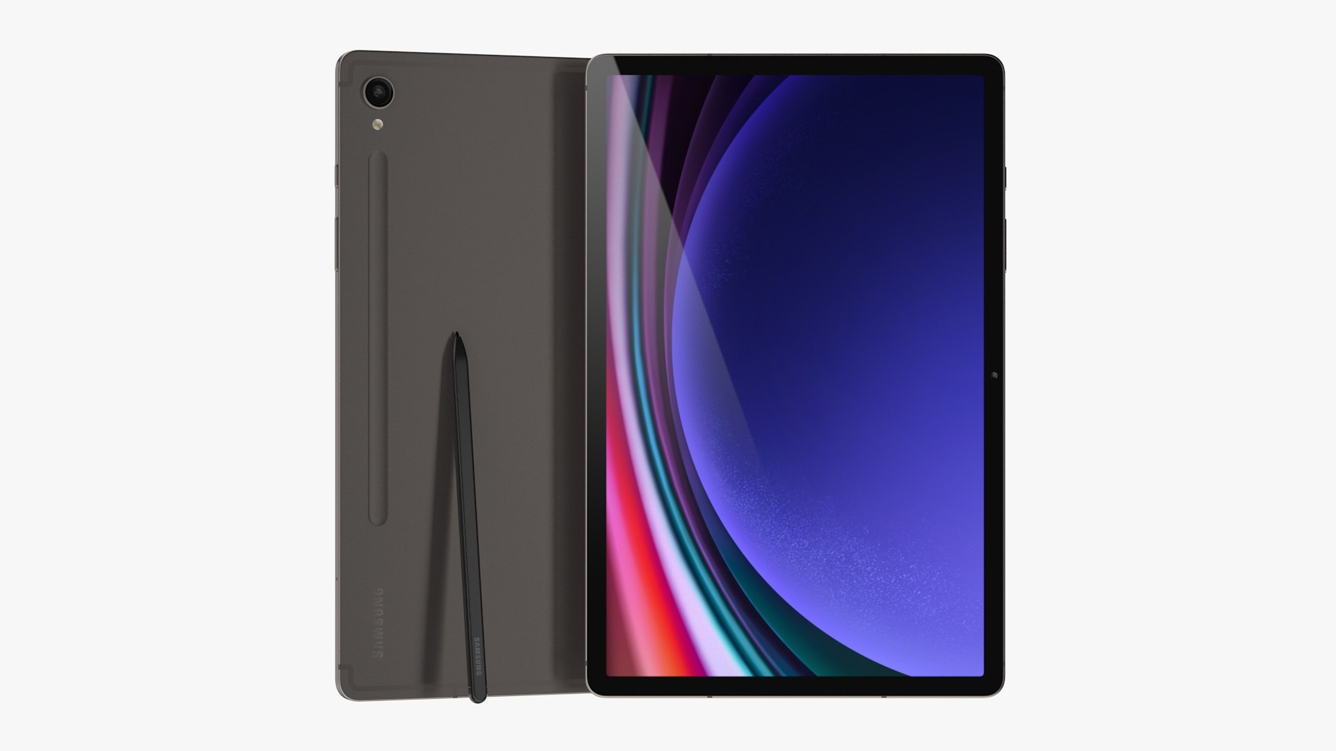 Samsung Galaxy Tab S9 Graphite 3D - TurboSquid 2111591