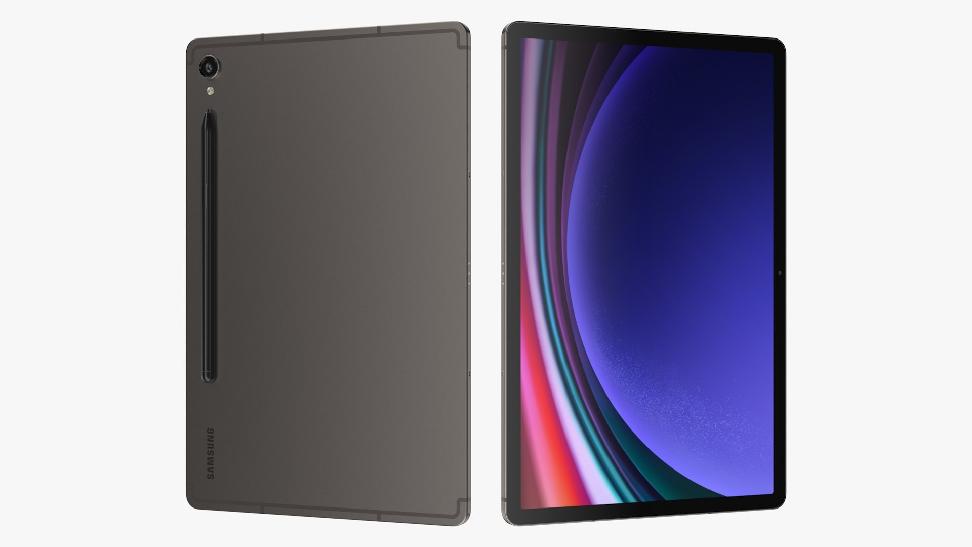 Samsung Galaxy Tab S9 Graphite 3D - TurboSquid 2111591