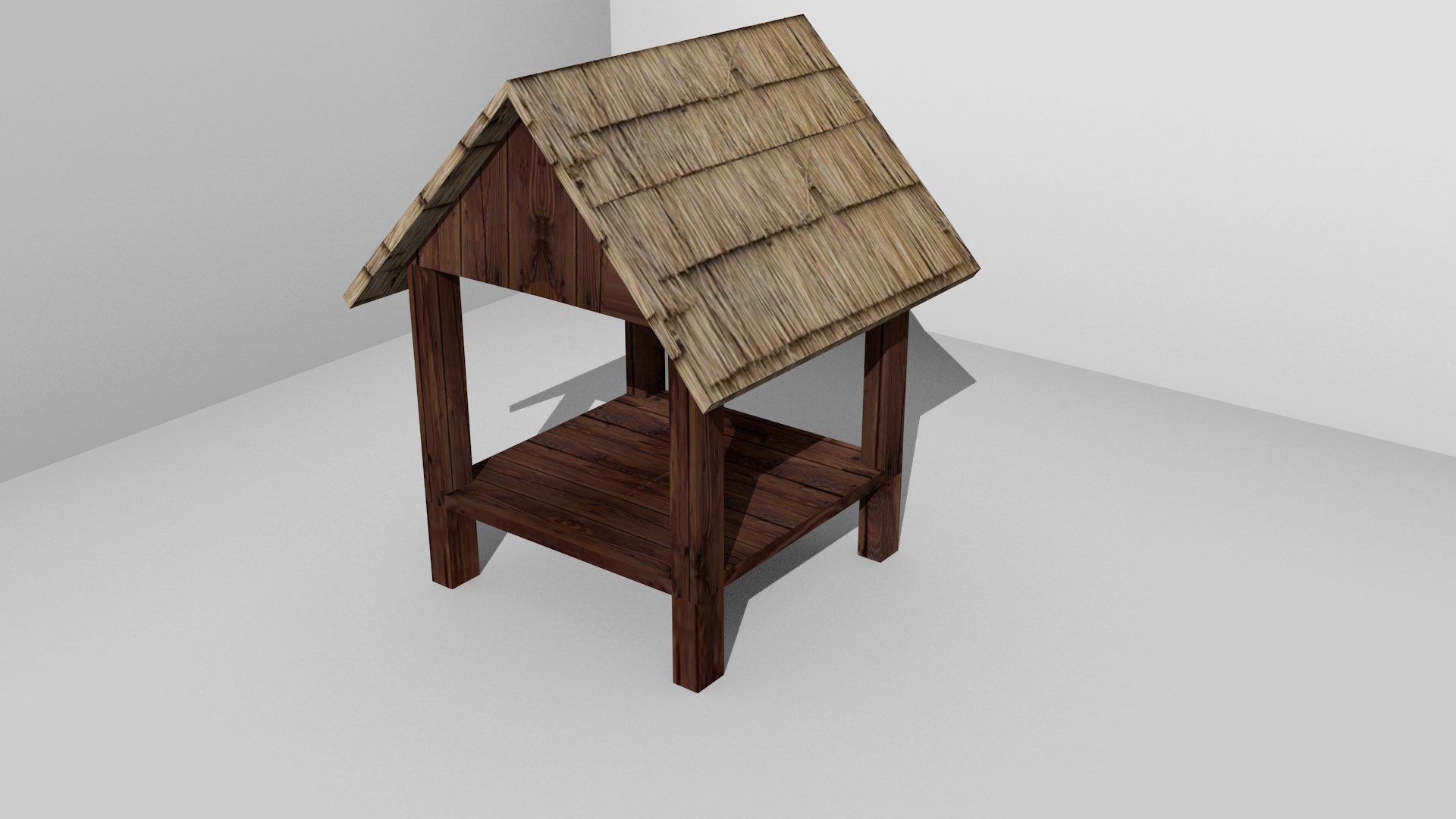 3D Balinese Gasebo - TurboSquid 1360370