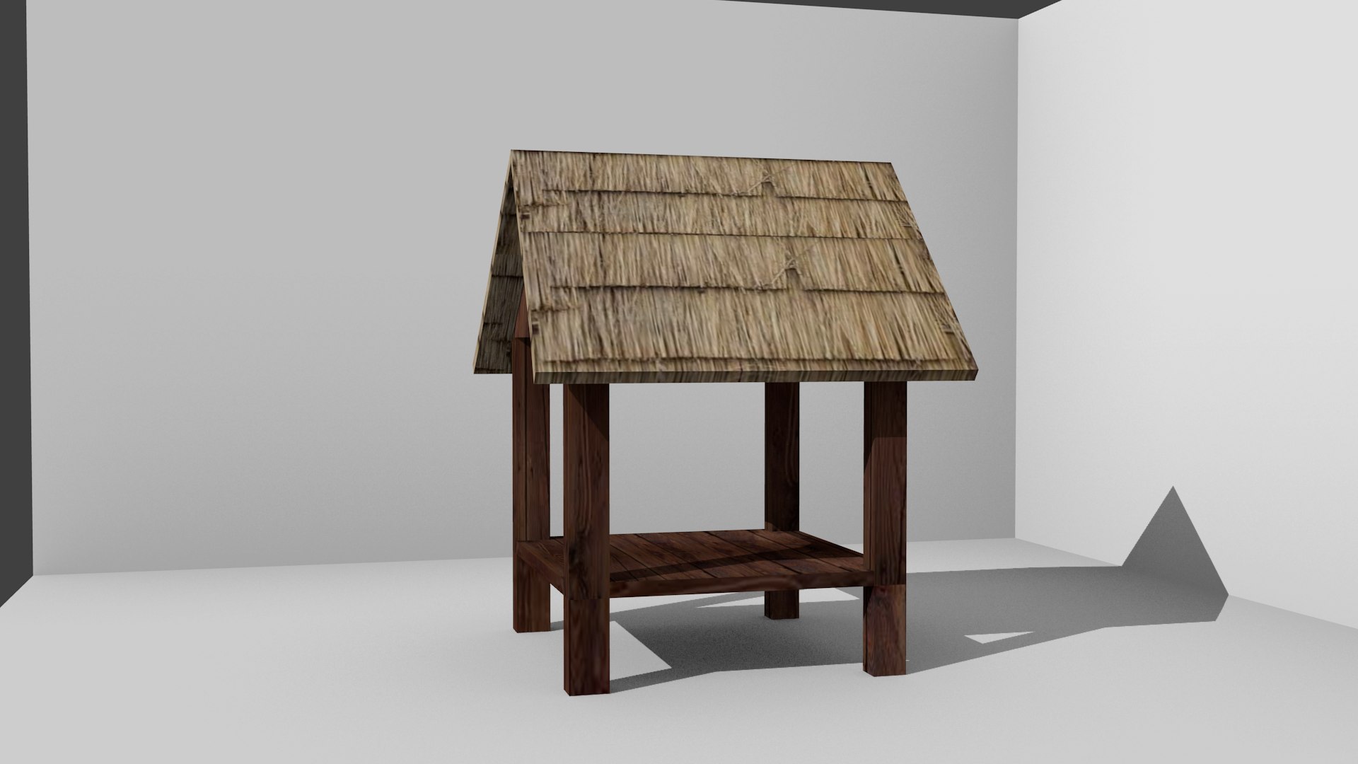 3D Balinese Gasebo - TurboSquid 1360370