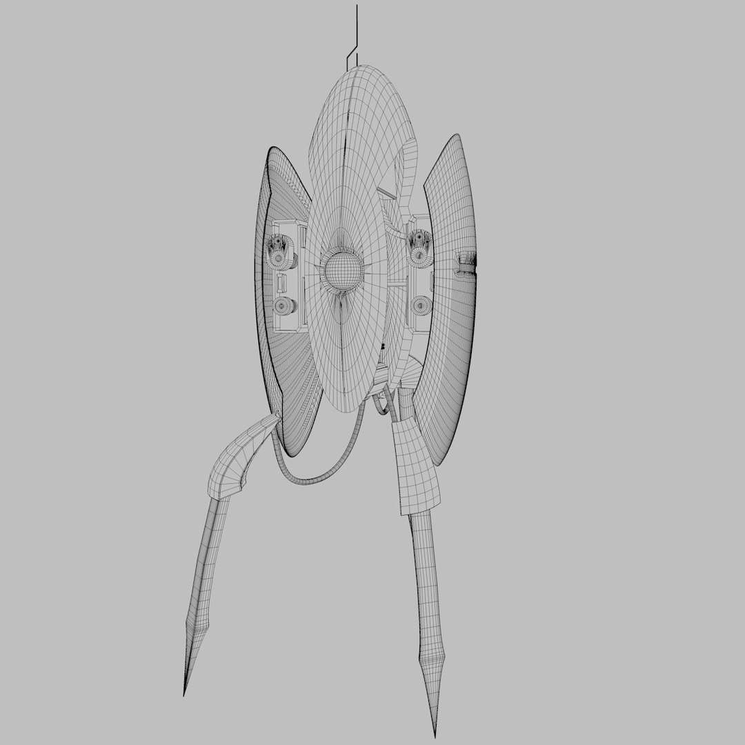Free Obj Mode Portal Turret Replica