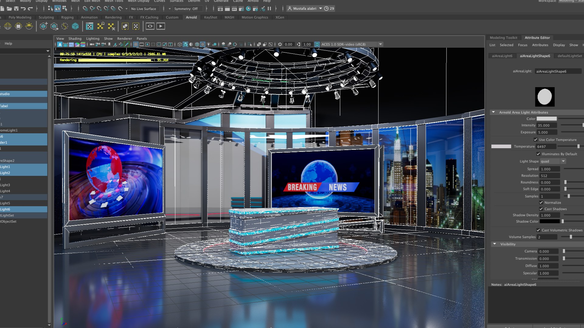 3D Studio News And TalkShow 3D model - TurboSquid 2020792