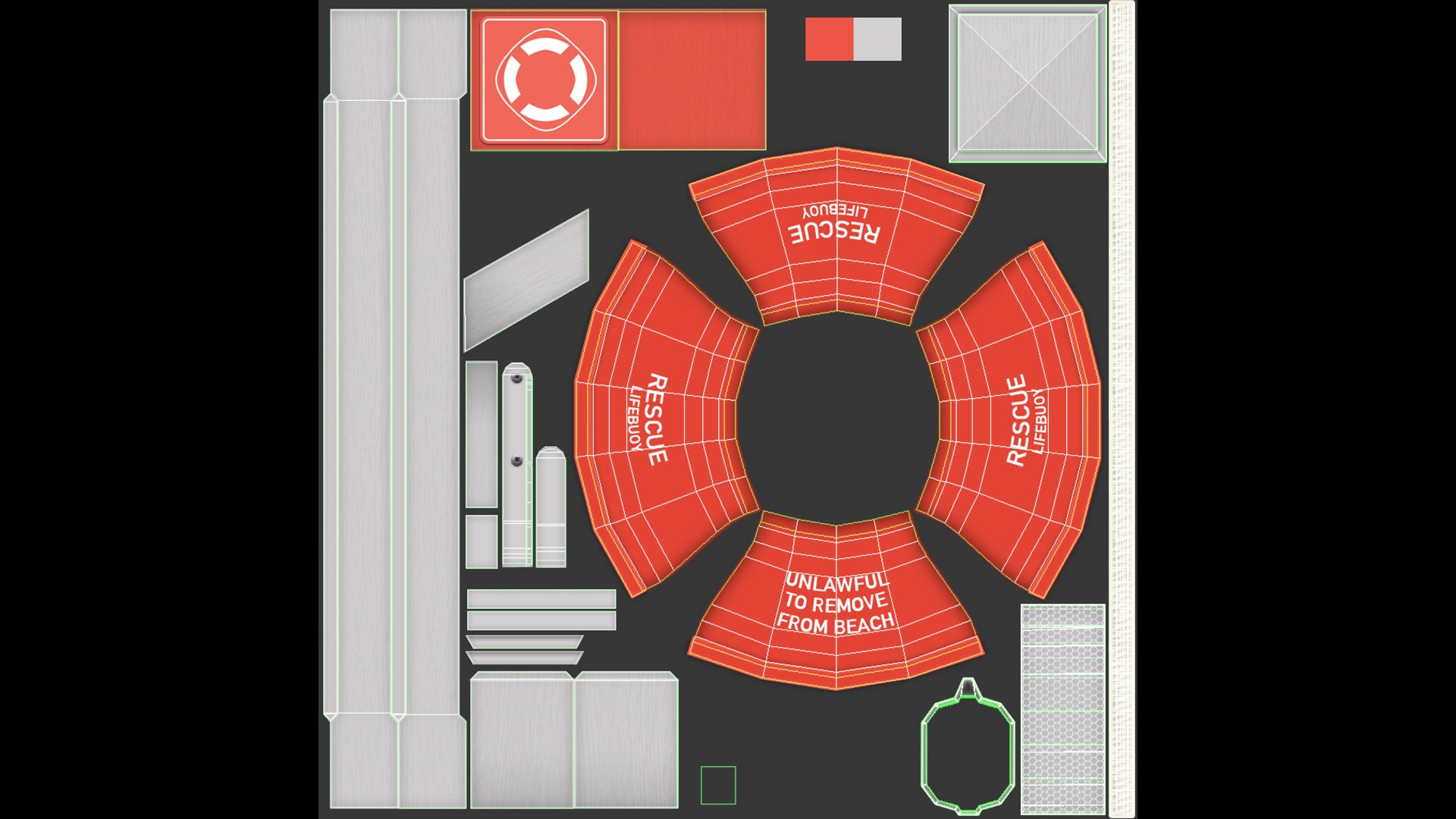 Lifebuoy Life Buoy 3D Model - TurboSquid 1268833