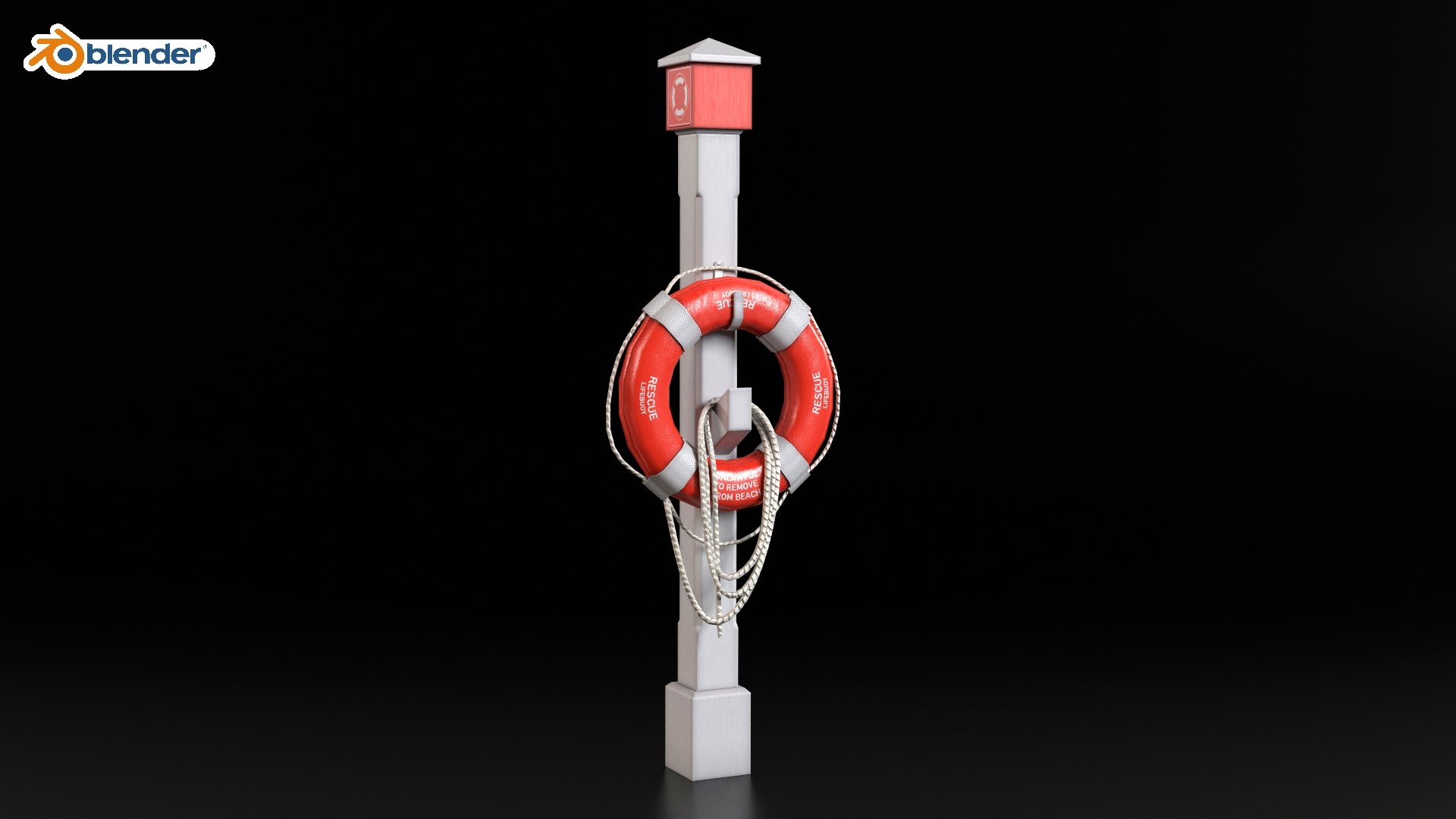 Lifebuoy Life Buoy 3D Model - TurboSquid 1268833