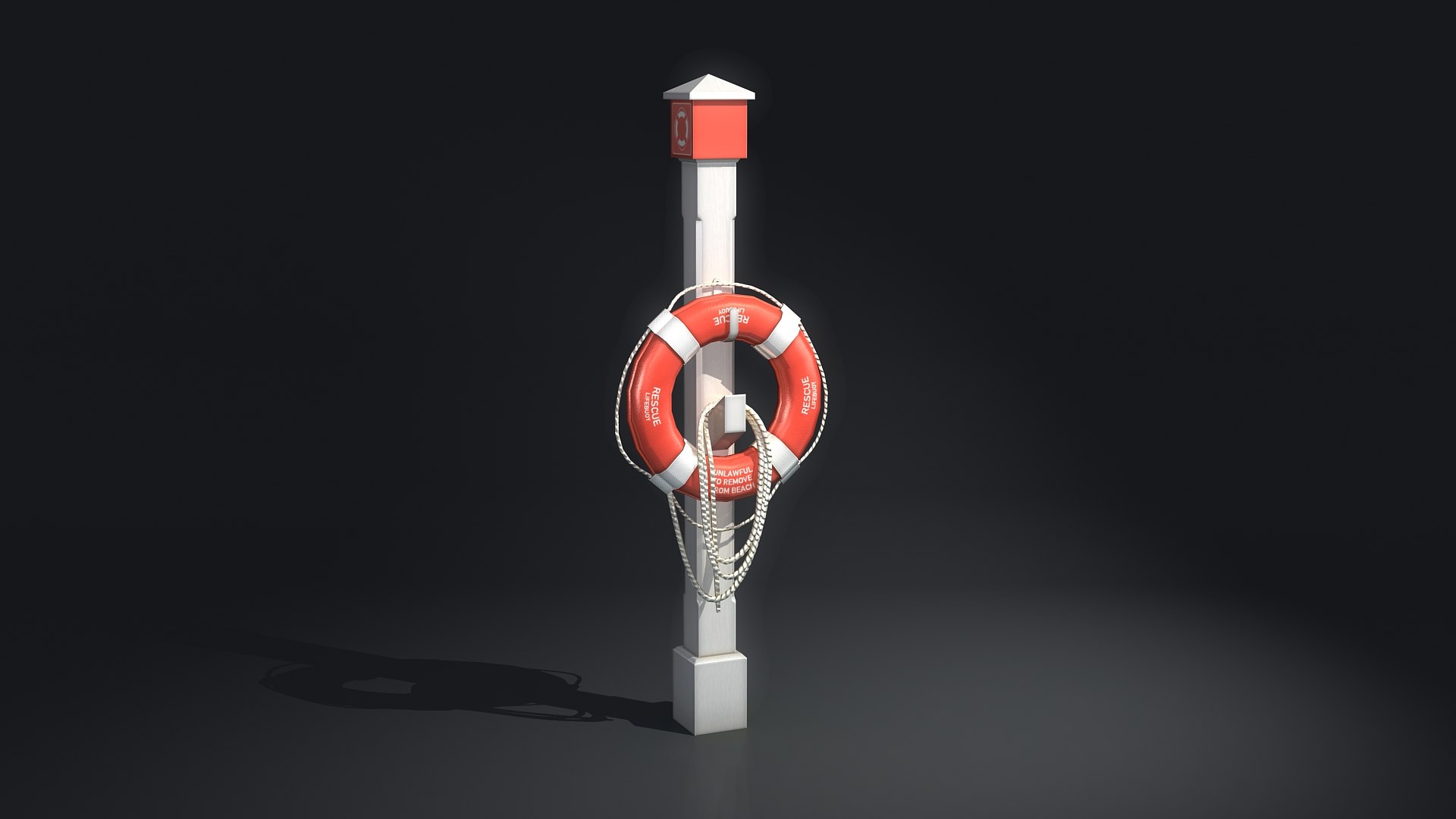 Lifebuoy Life Buoy 3D Model - TurboSquid 1268833