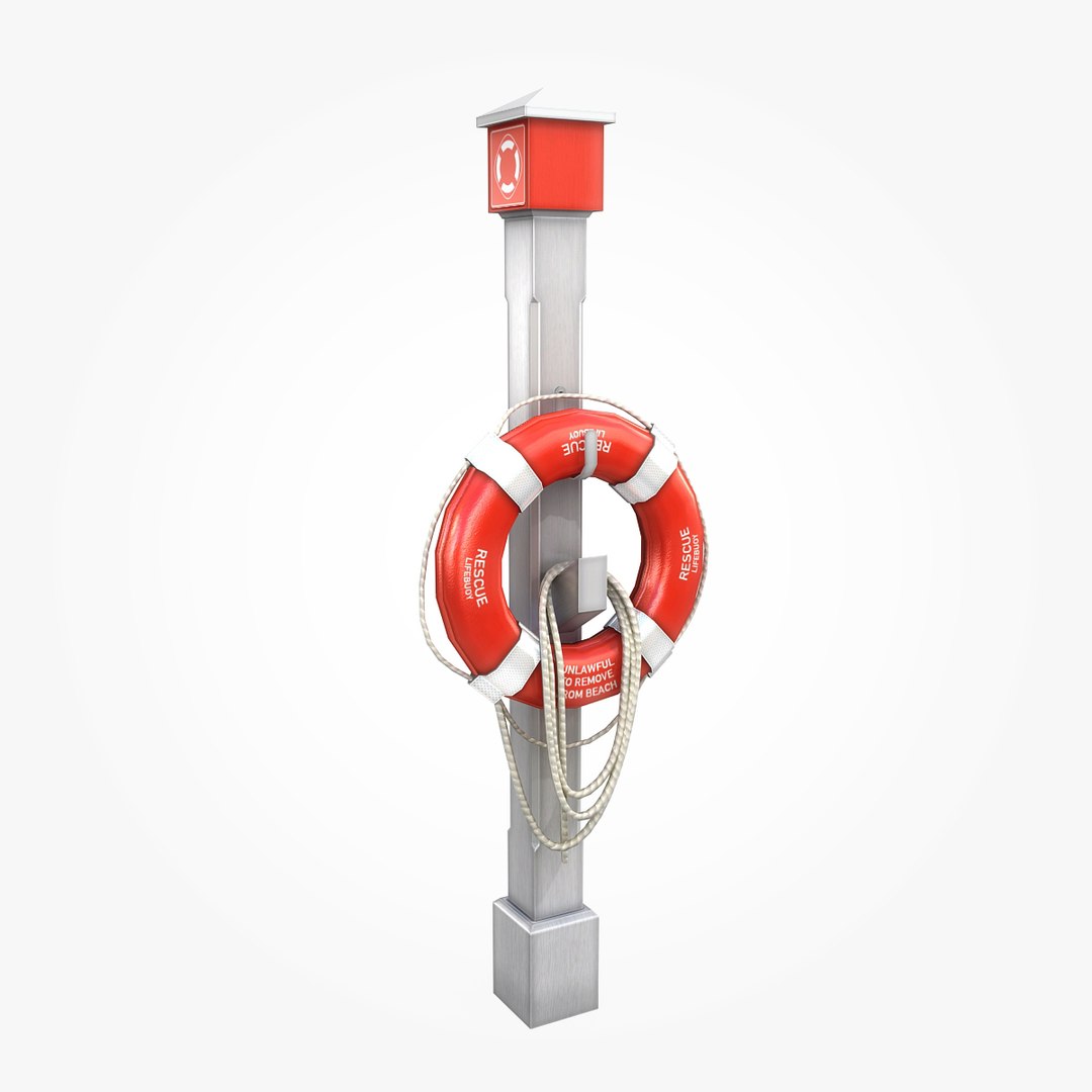 Lifebuoy life buoy 3D model - TurboSquid 1268833