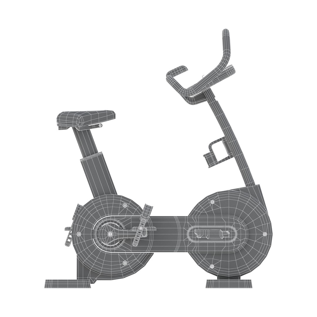 Exercise Gym Bike 3d Model
