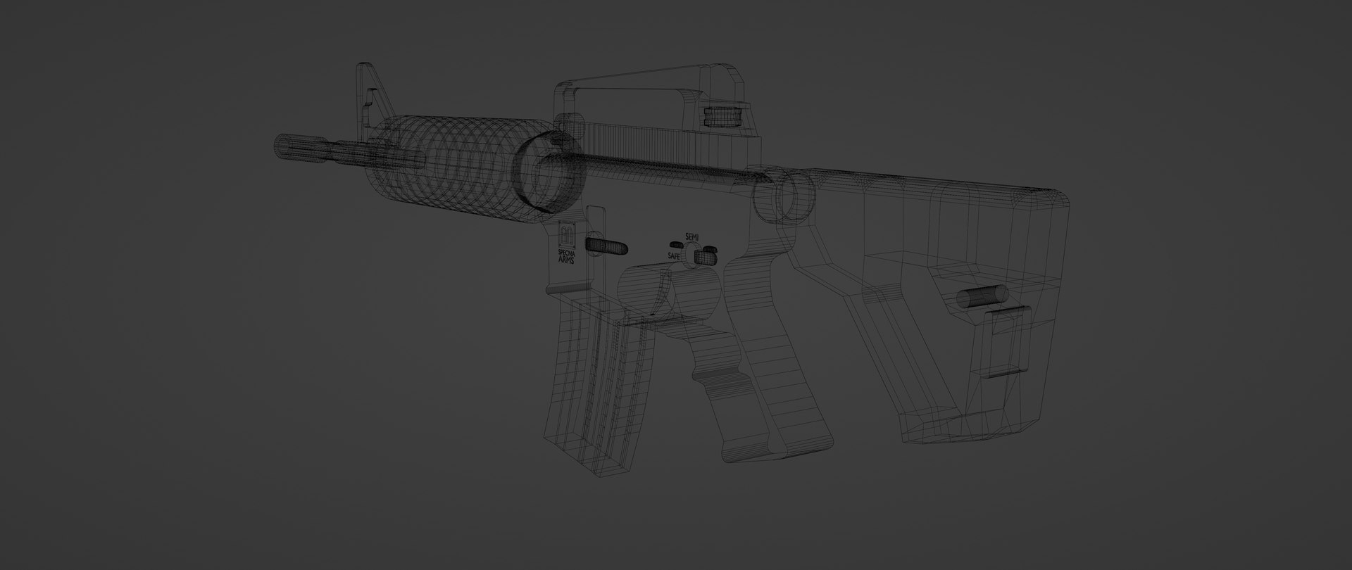 3D M4A1 Model - TurboSquid 1954274