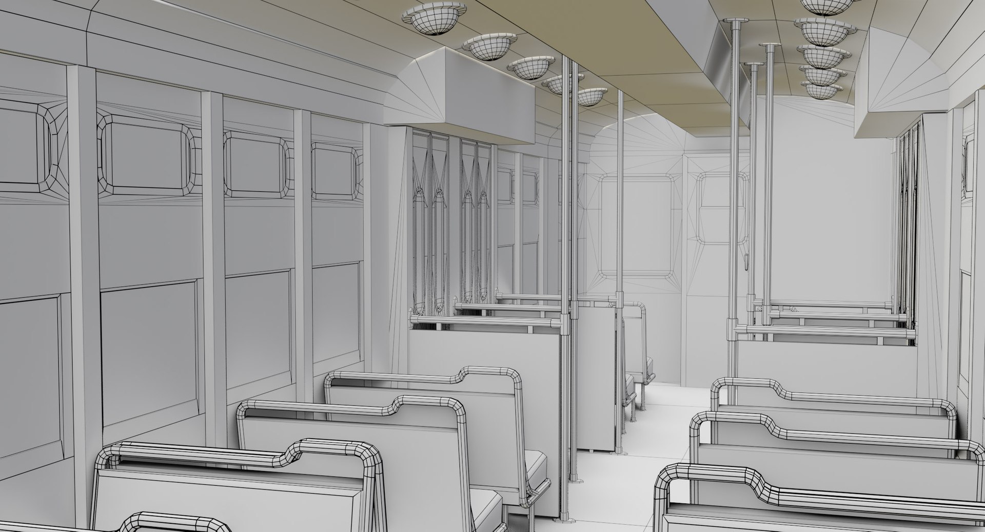 Train Cta 3D - TurboSquid 1677161