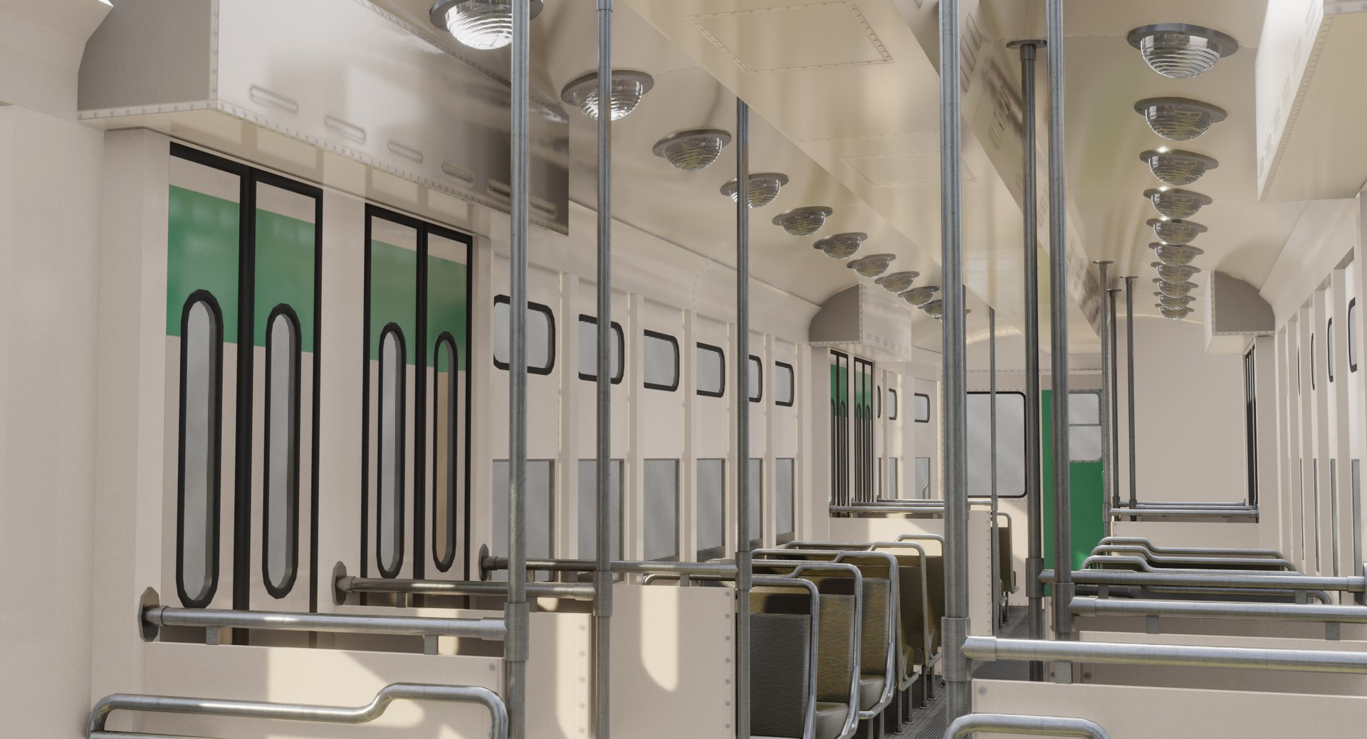 Train Cta 3D - TurboSquid 1677161