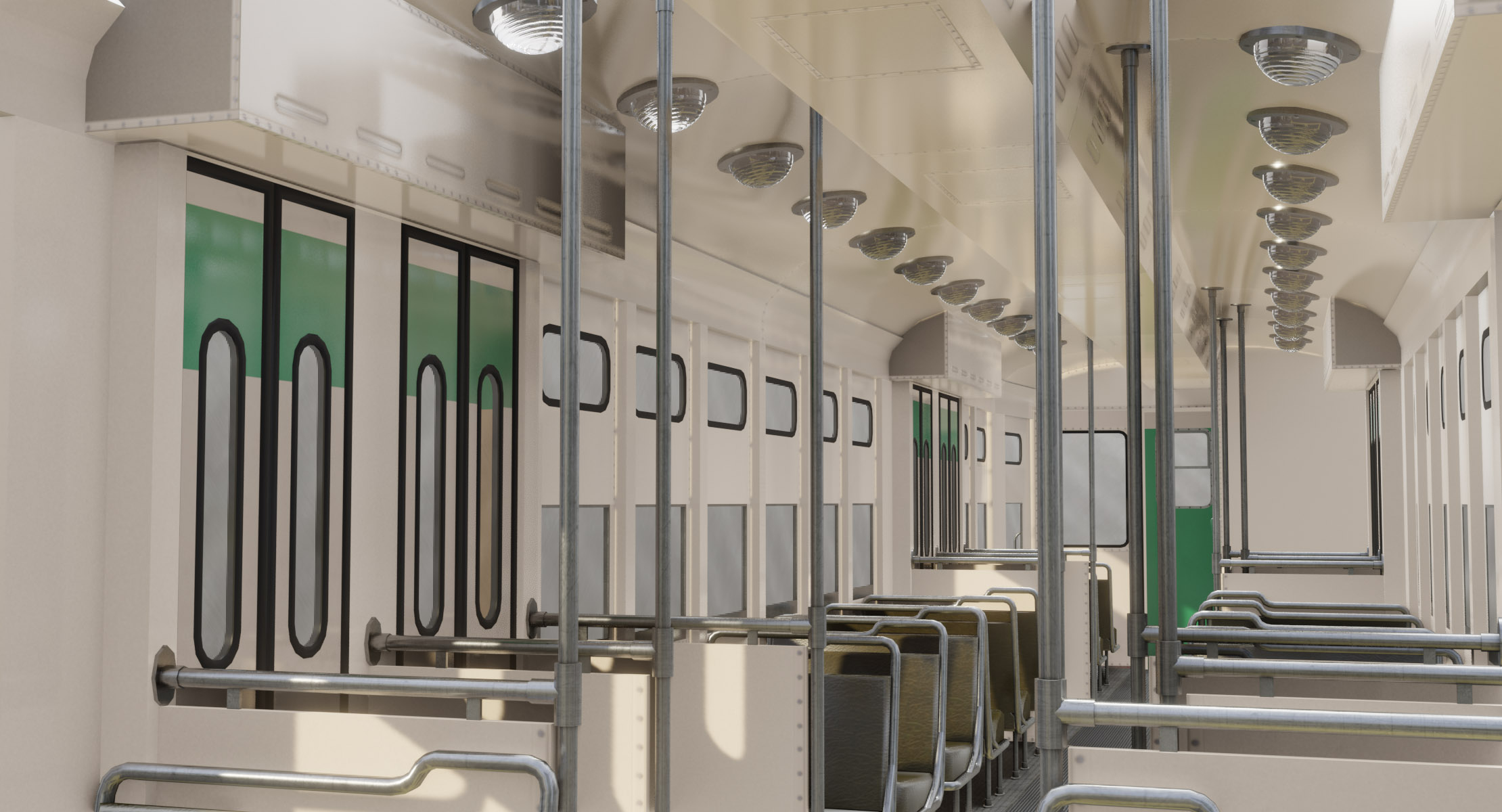 Train cta 3D - TurboSquid 1677161