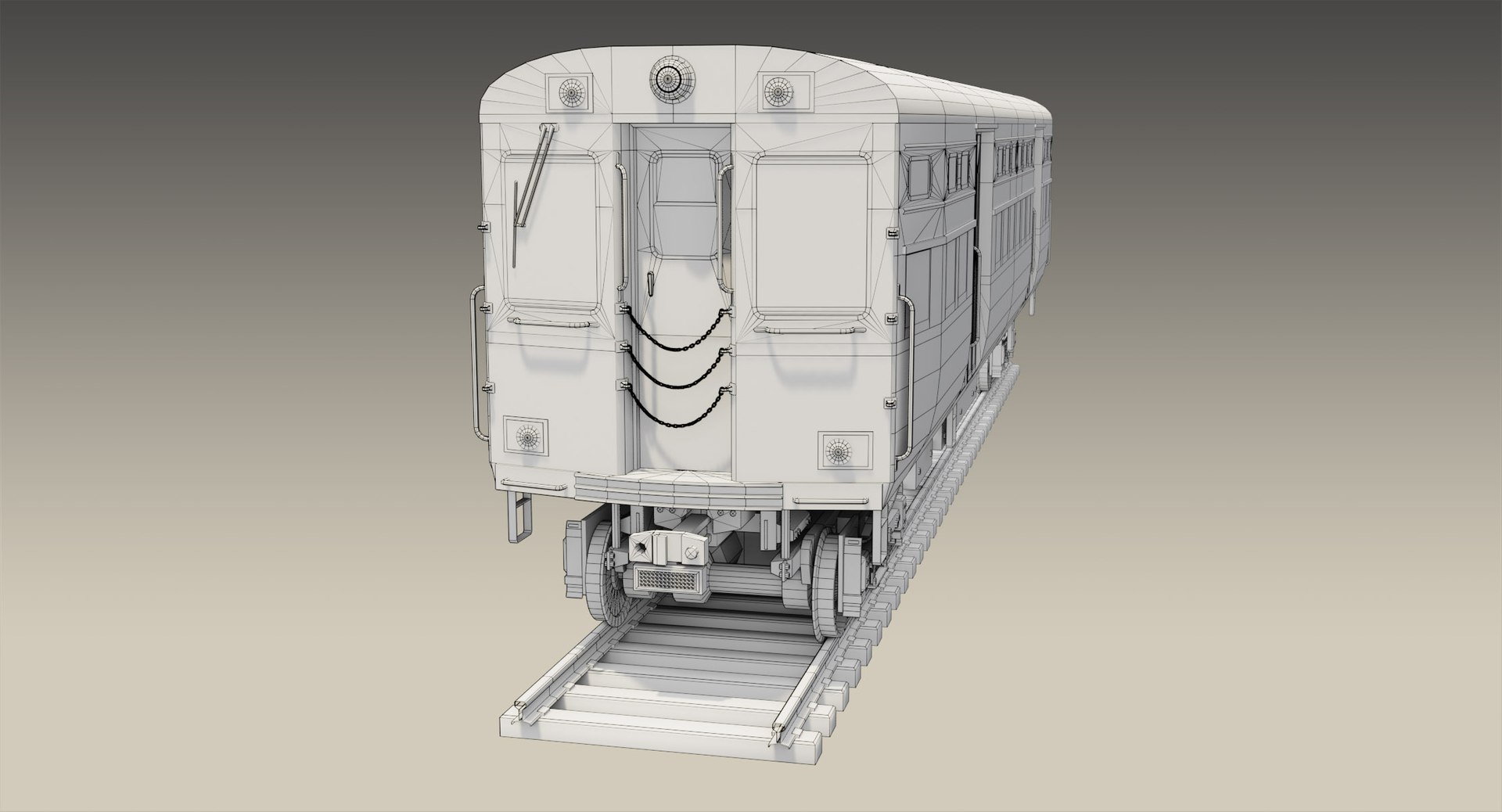 Train Cta 3D - TurboSquid 1677161
