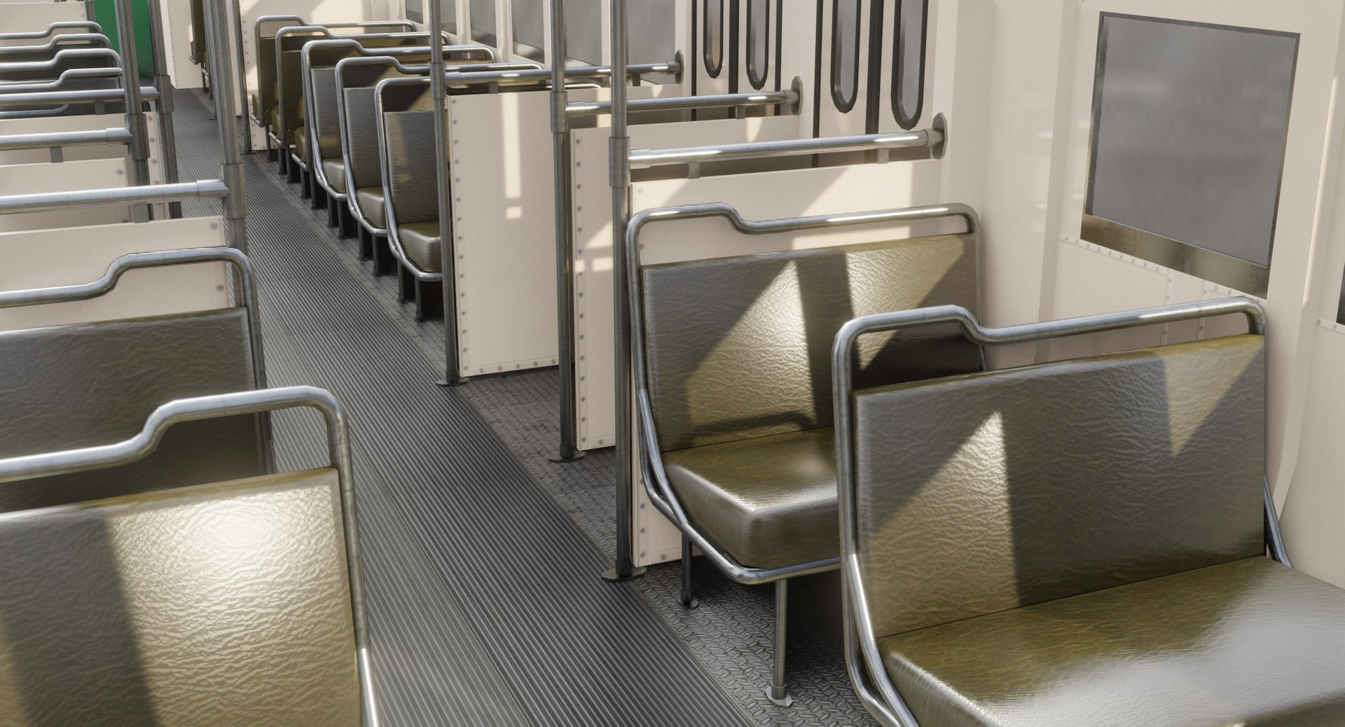 Train Cta 3D - TurboSquid 1677161