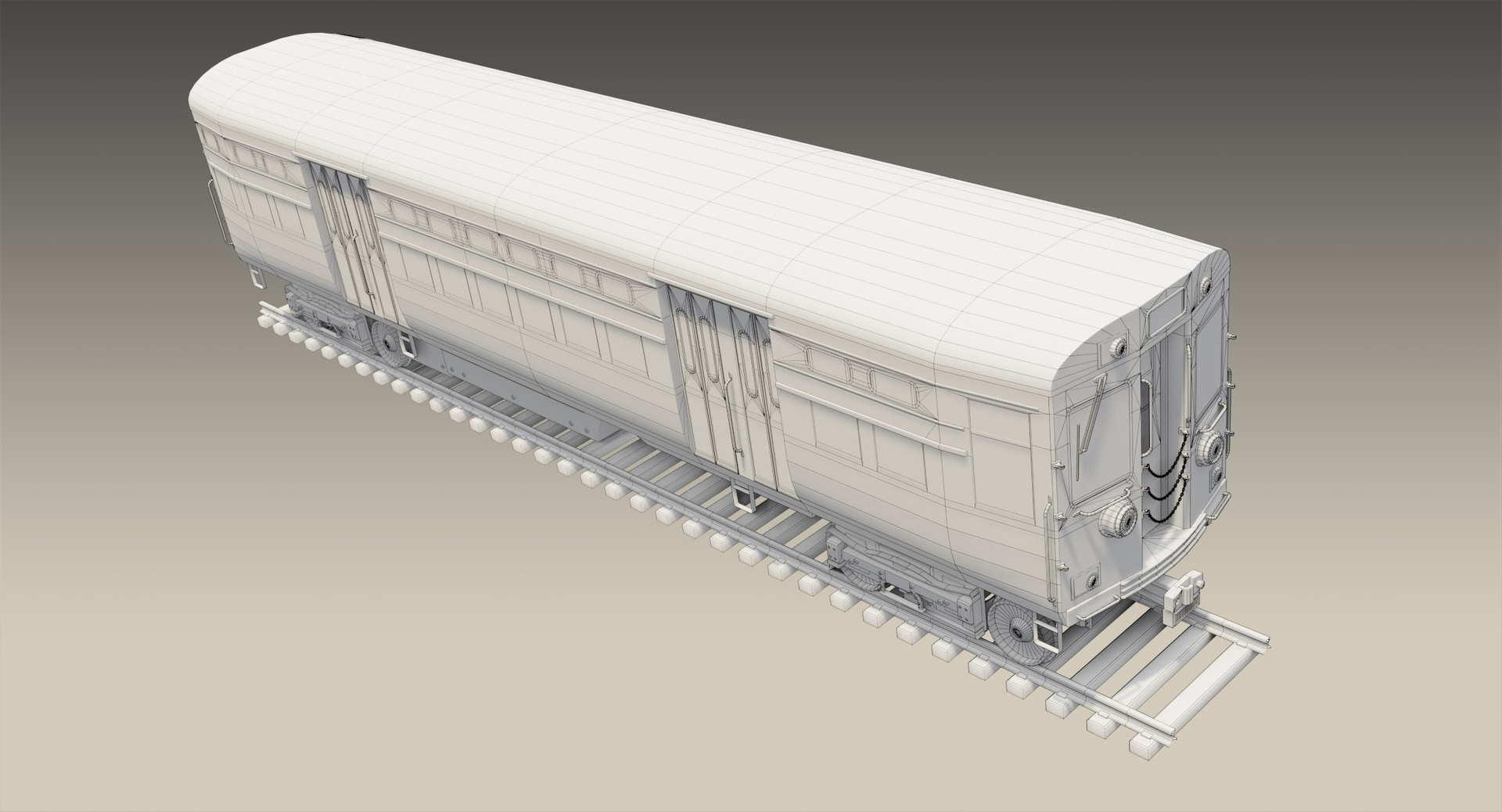 Train cta 3D - TurboSquid 1677161