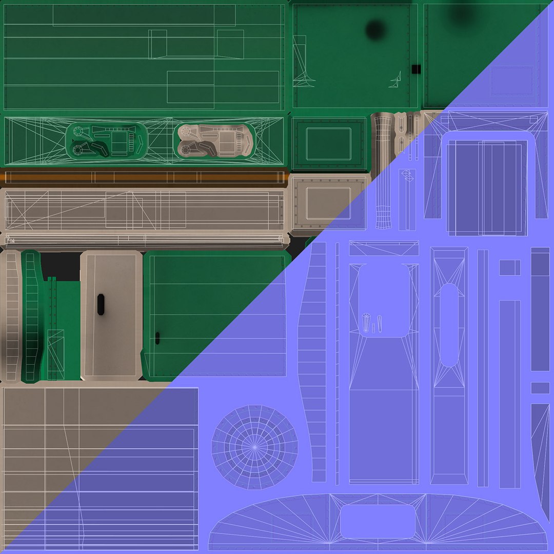 Train Cta 3D - TurboSquid 1677161