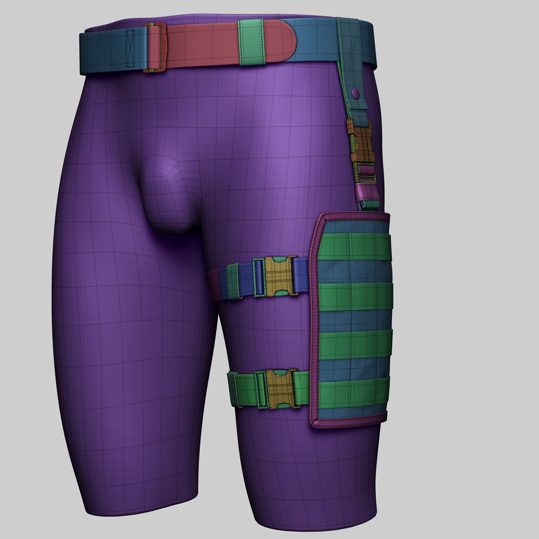 3D Model Drop Leg Platform - TurboSquid 1311664