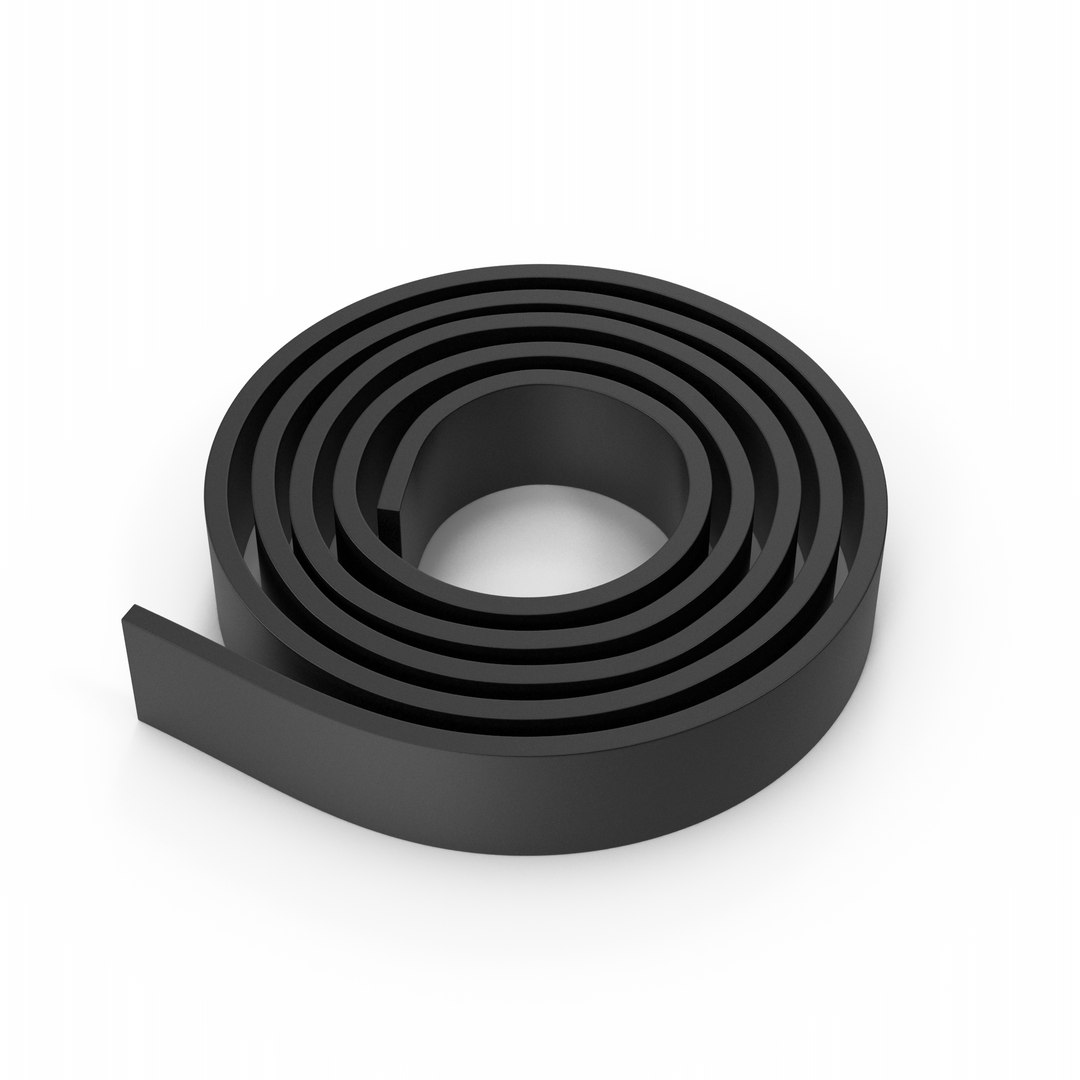 Rubber Seal Strip 3D Model - TurboSquid 2355969