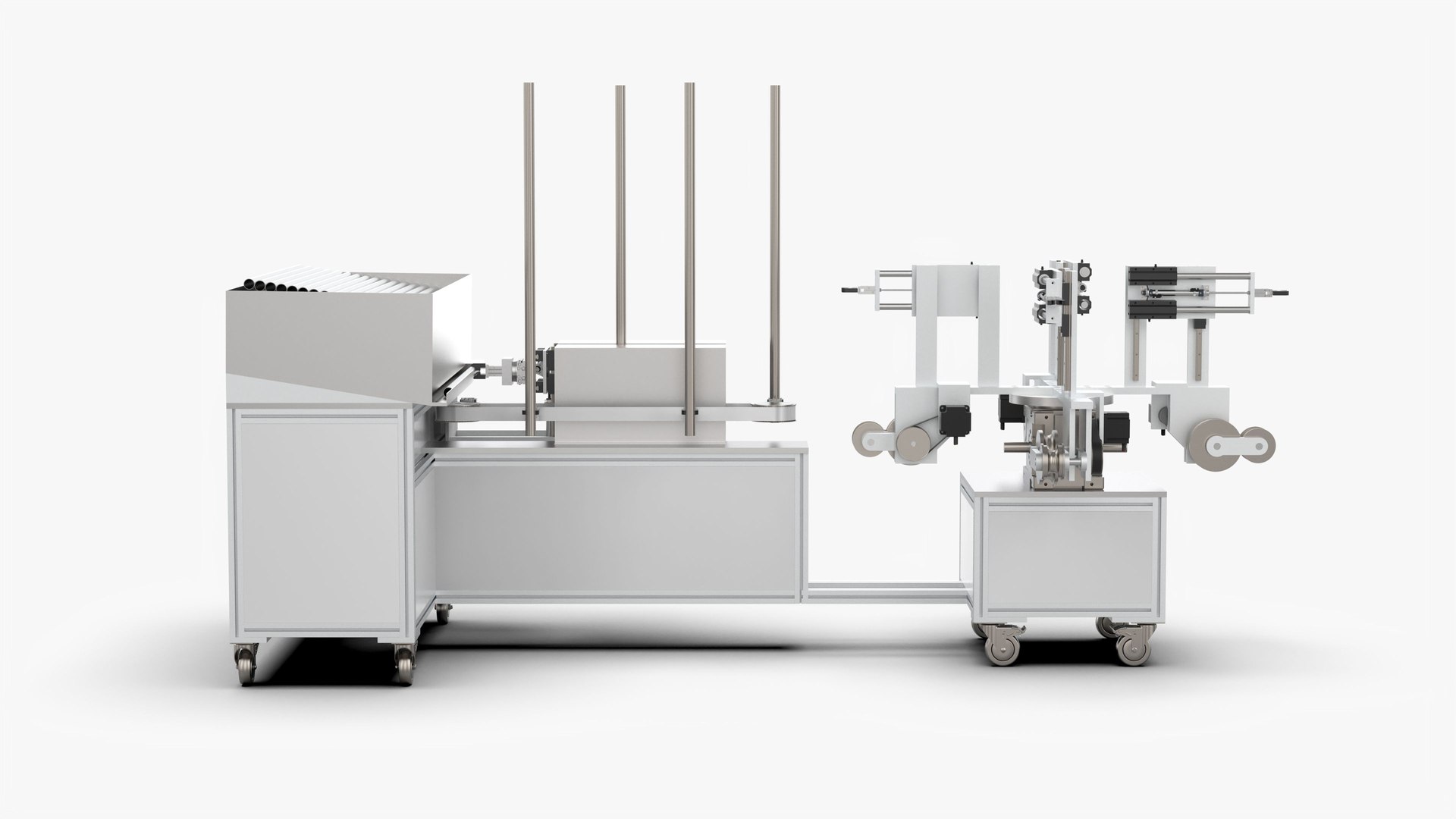 Automatic Pipe Bending Machine 3D Model - TurboSquid 2022135