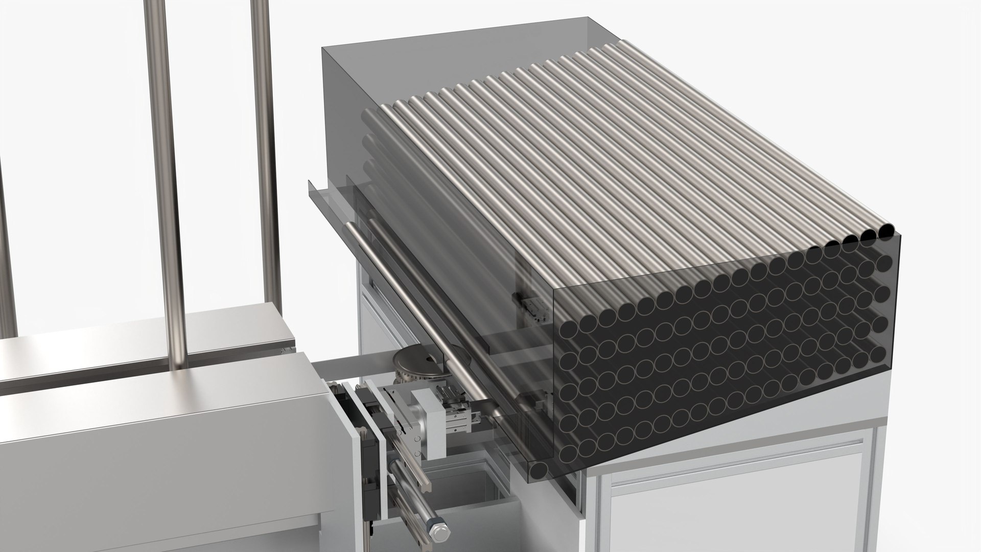 Automatic Pipe Bending Machine 3D Model - TurboSquid 2022135